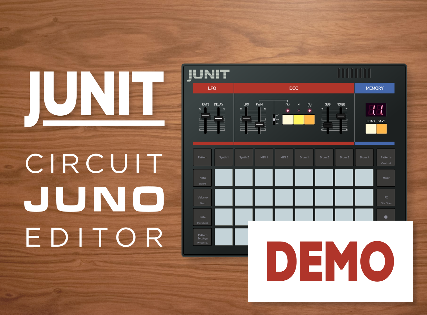 Junit - Juno Style Circuit Patch Editor DEMO - Payhip