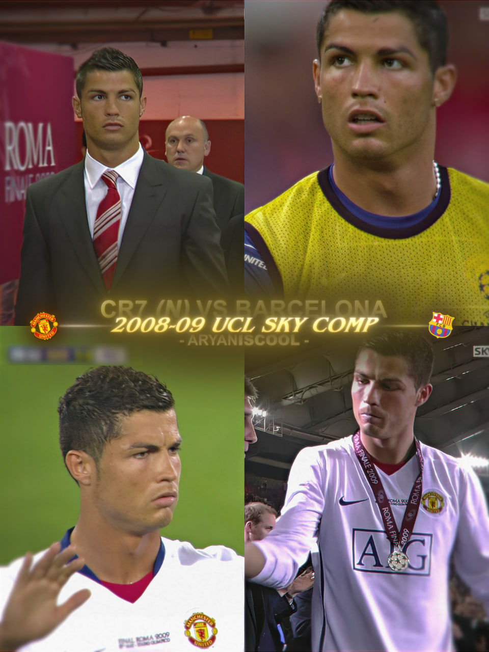 Cristiano Ronaldo vs FC Barcelona (Neutral) UCL Final 08-09 1080i - Payhip