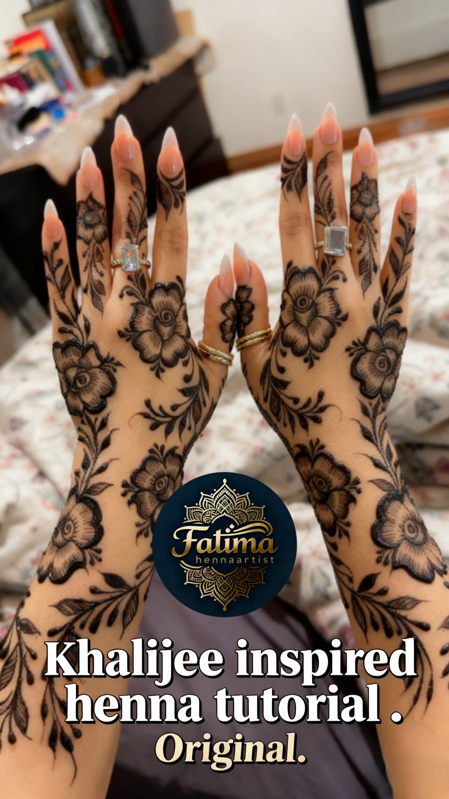 Master the Art of Khaleeji Henna: DIY 6-Page Practice Set - Payhip