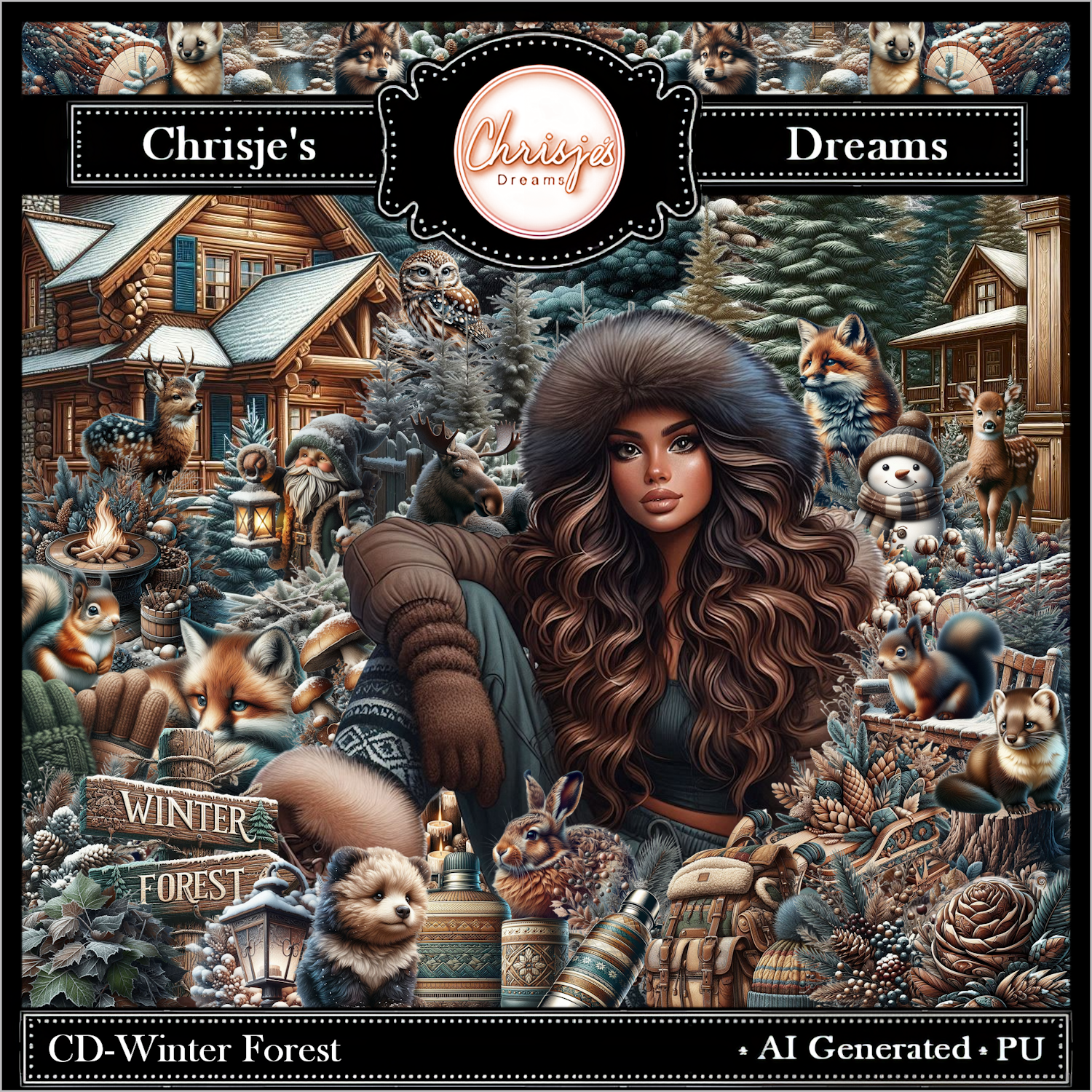 CD-Winter Forest - Payhip