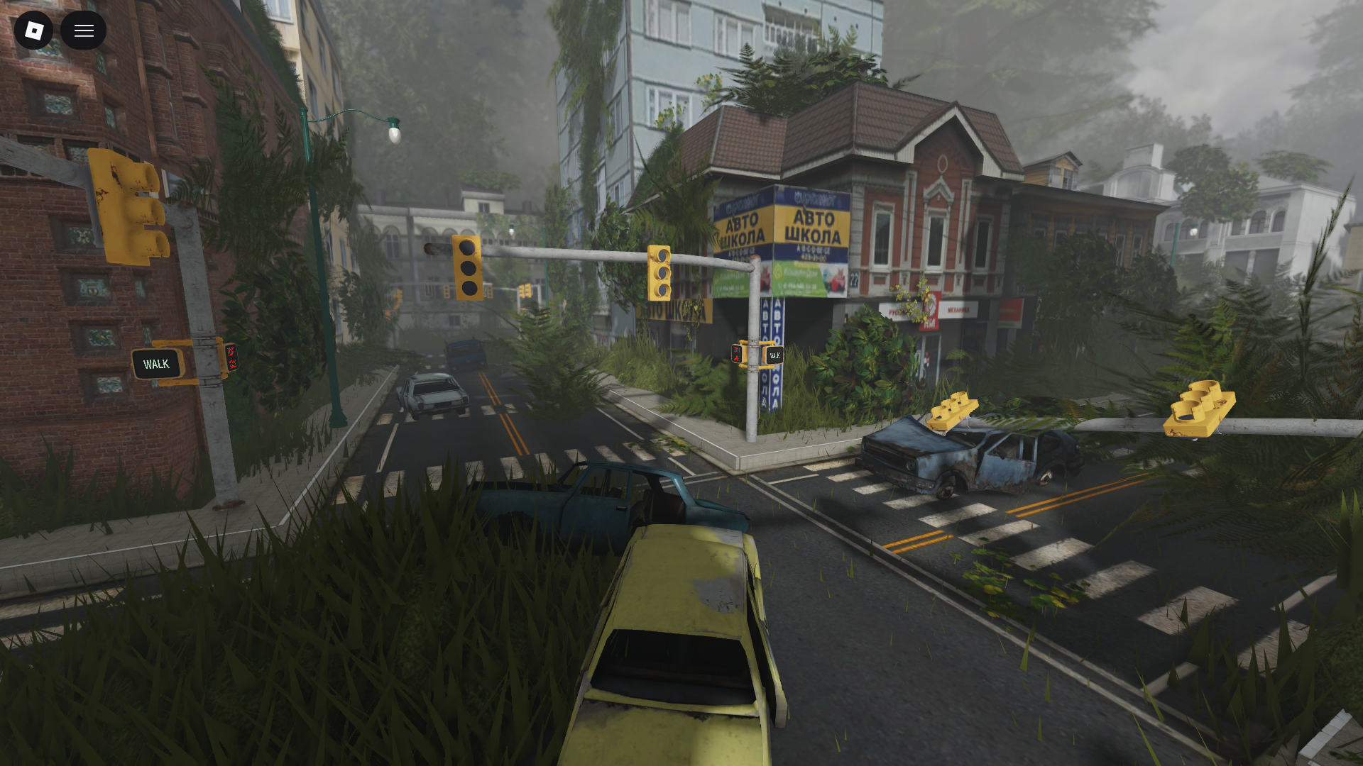 Abandoned City Ruins Roblox – Compact Post-Disaster Urban Map