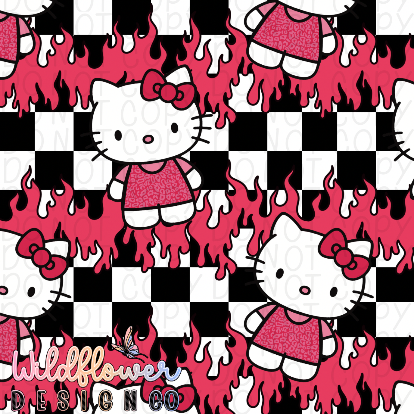 Hello Kitty Flames - Payhip