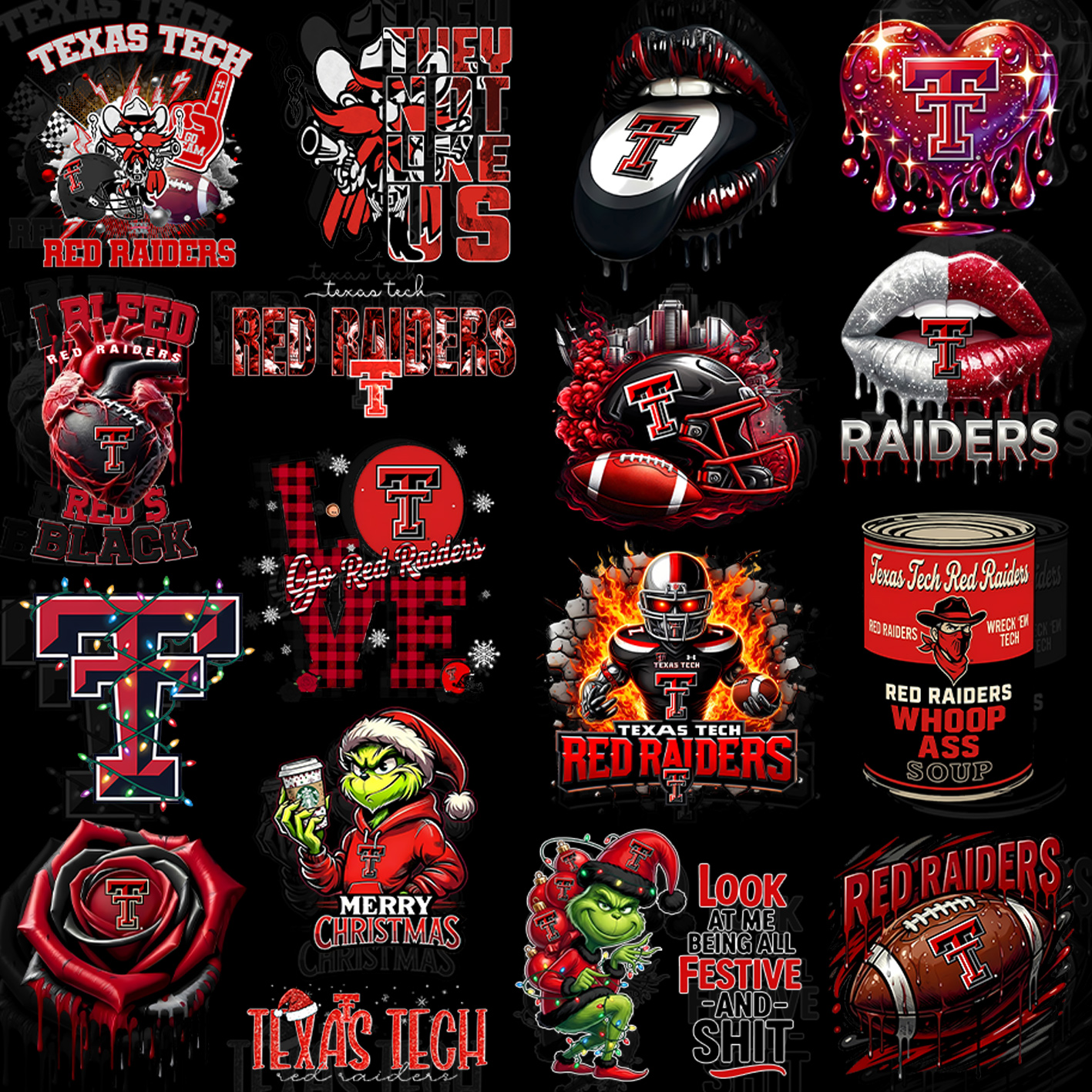 20 Texas Tech designs - Payhip