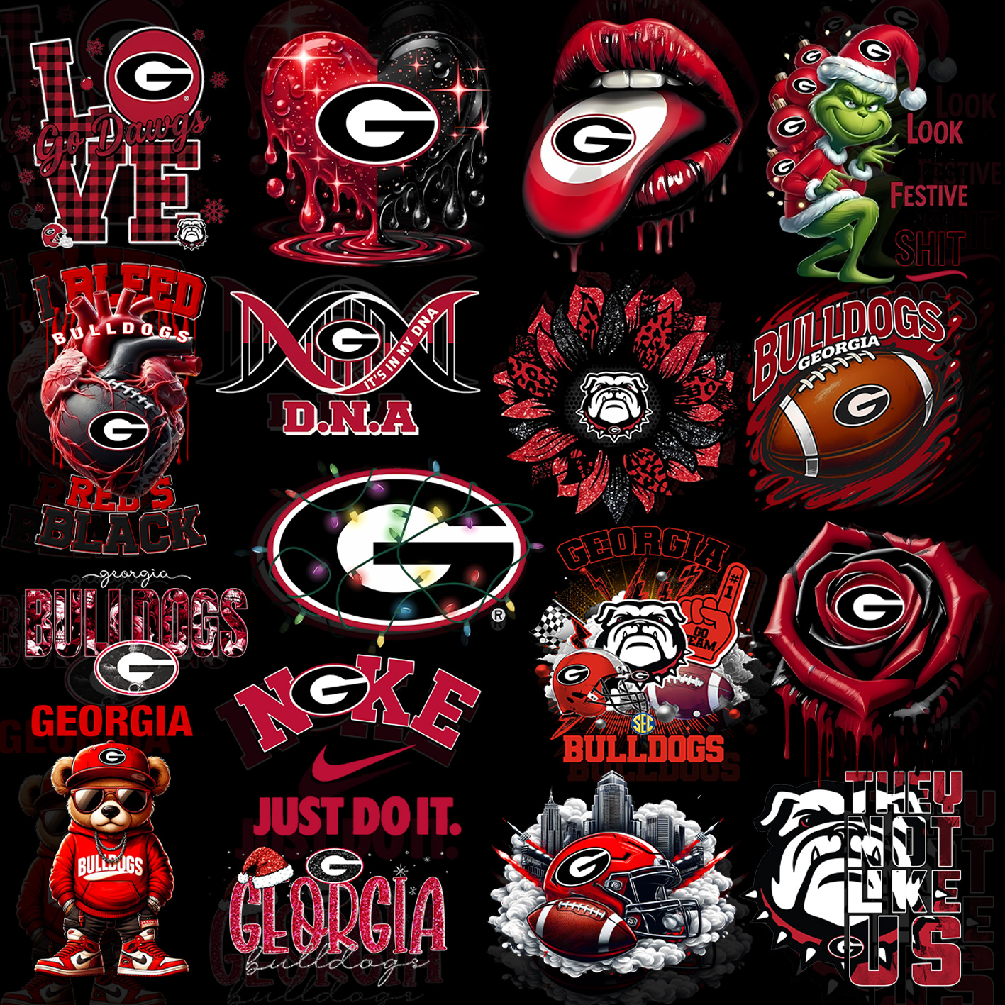 20 Georgia Bulldogs designs - Payhip
