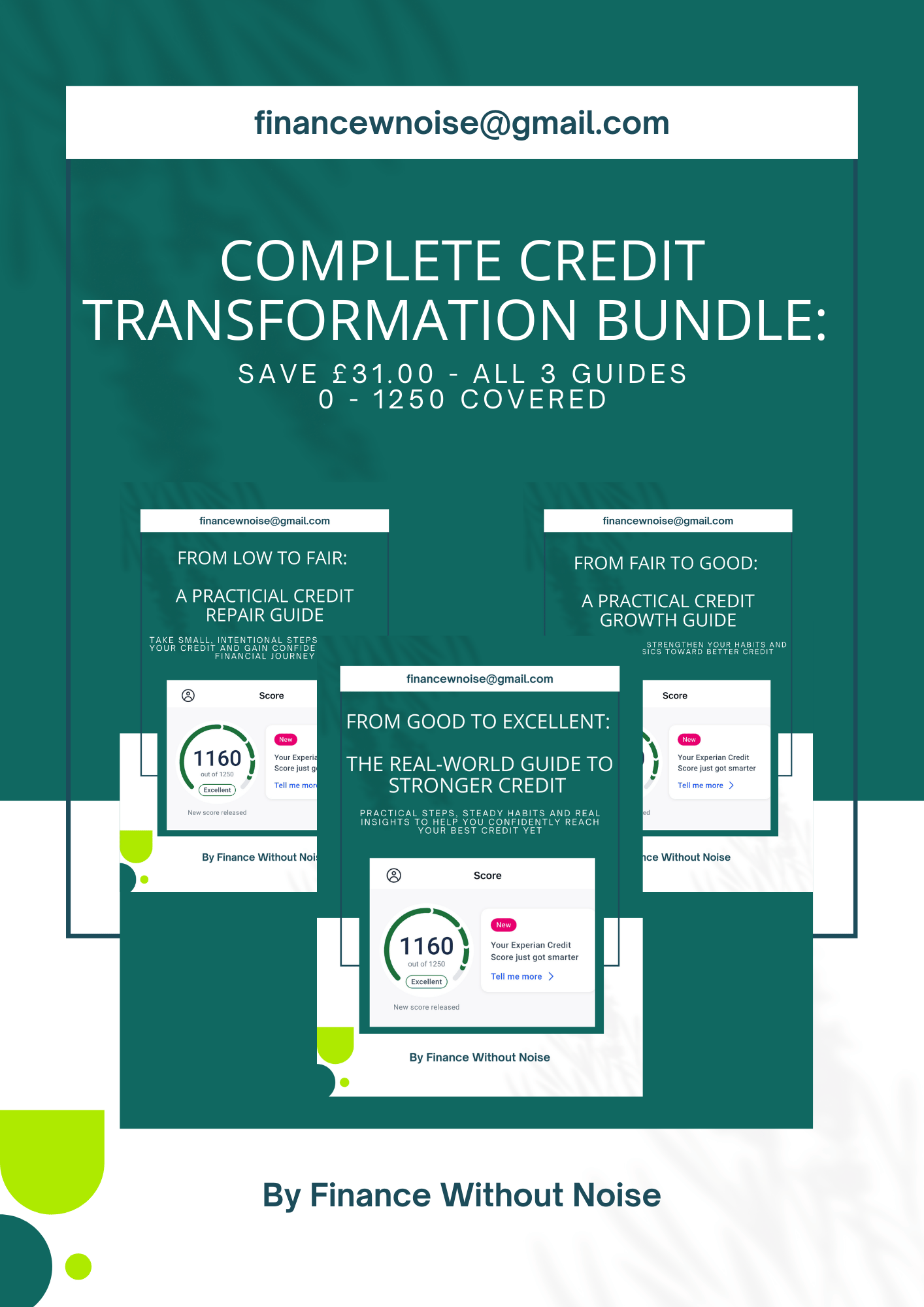 Complete Credit Transformation - All 3 guides - Payhip