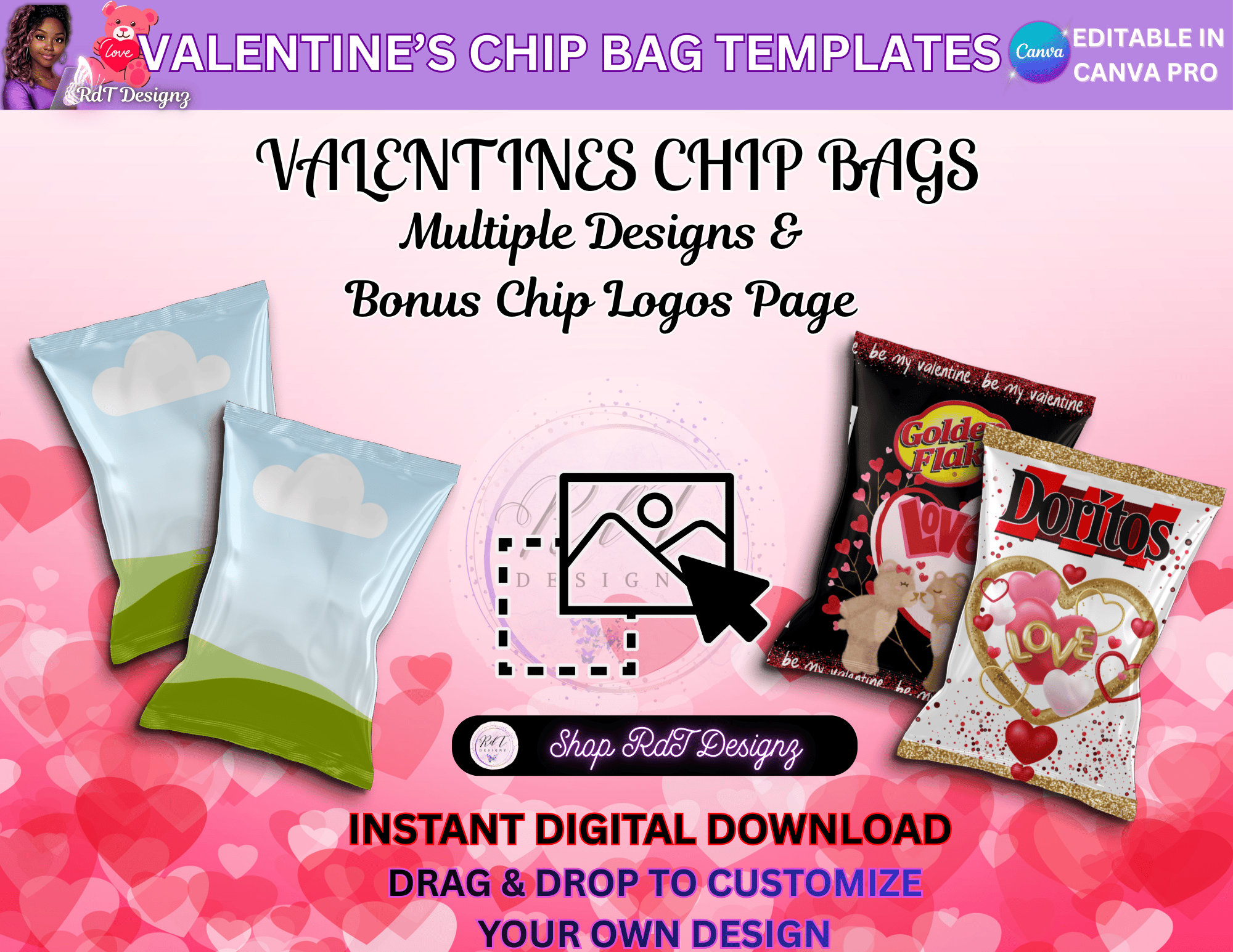 Valentine’s Chip Bag Templates (6) - Payhip