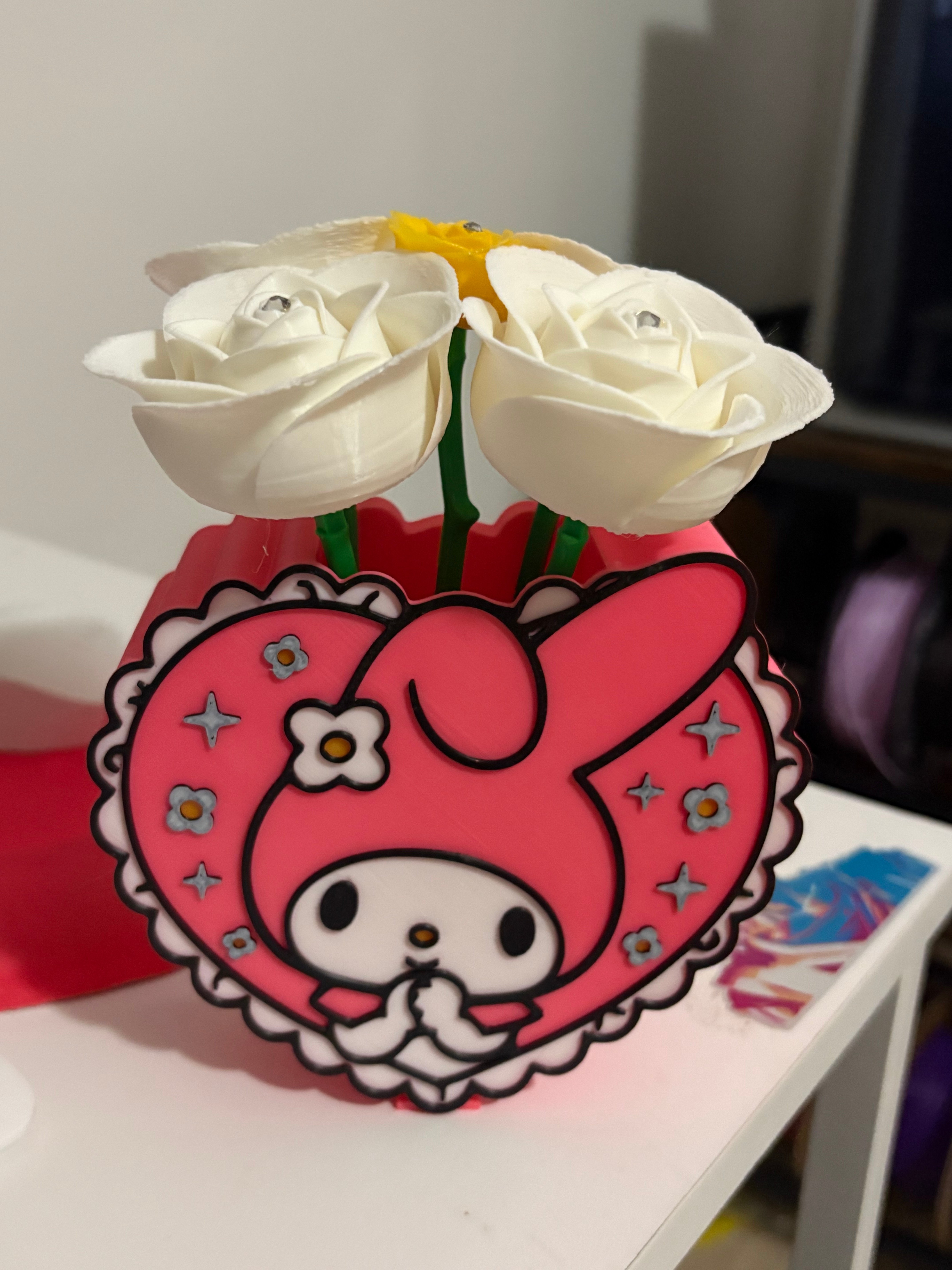 My Melody Heart Flower Arrangement - Payhip
