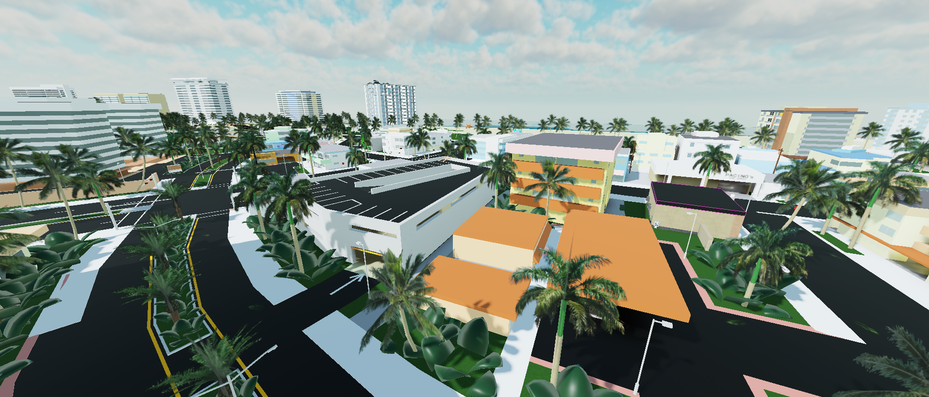 Vice City USA – Roblox Large Budget-Friendly Urban Map