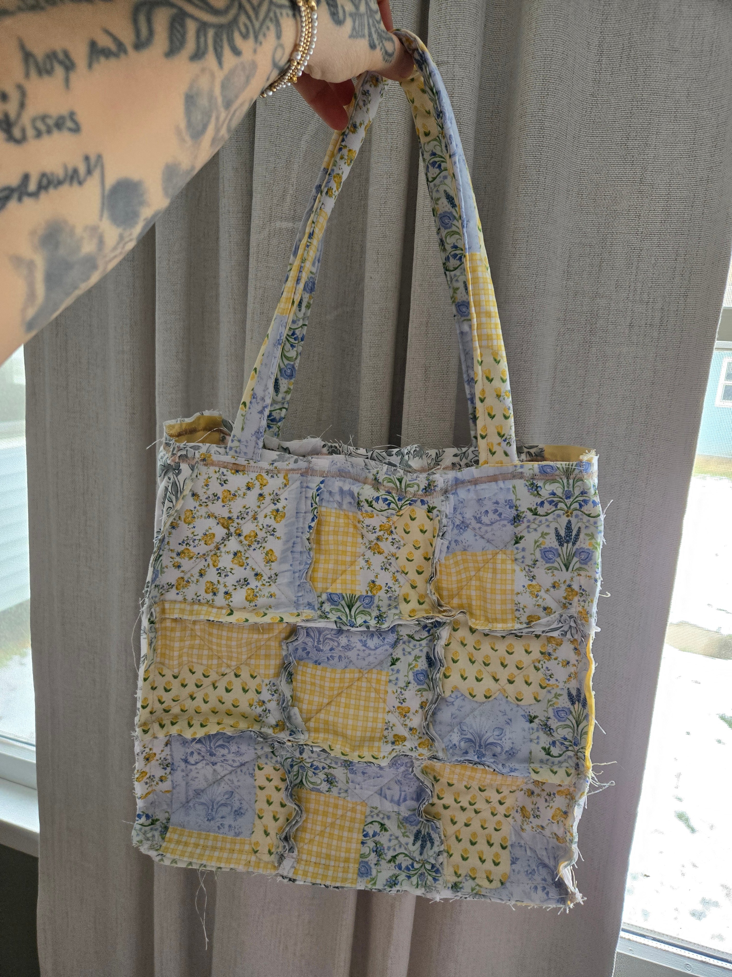 Medium Size Rag Quilt Tote Bag Guide - Payhip