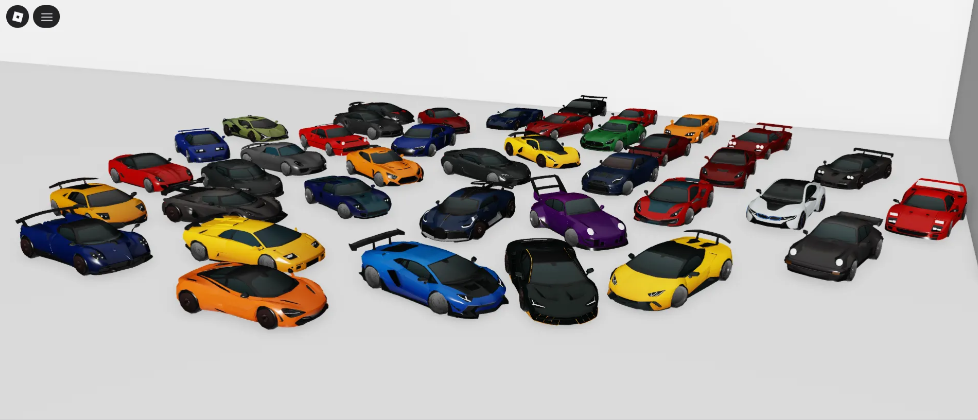 Low Poly Sport Cars Pack – Roblox Sleek Vehicle Collection