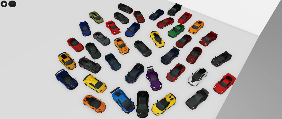 Low Poly Sport Cars Pack – Roblox Sleek Vehicle Collection