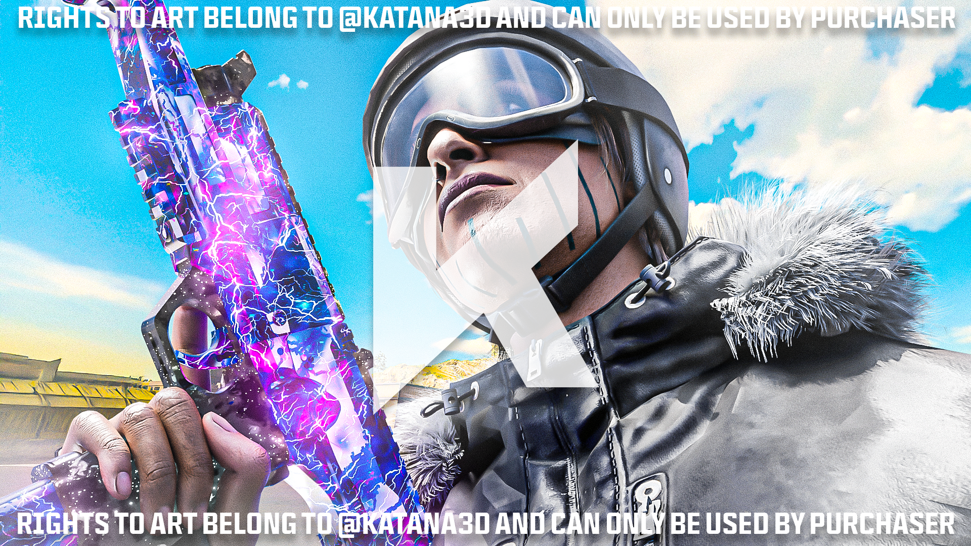 COD/Warzone Thumbnail - Charlet Shred Kogot (4 Versions) - Payhip