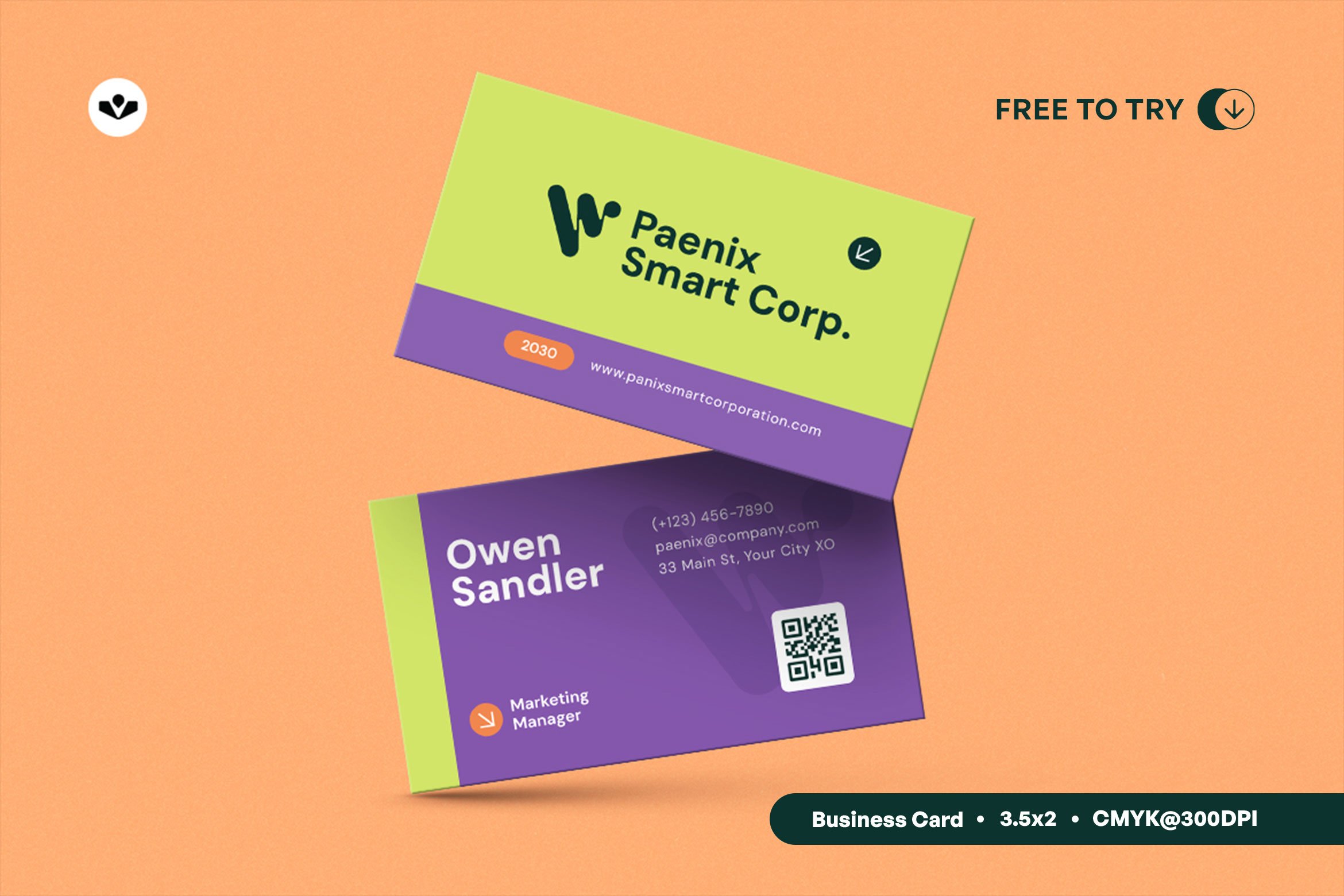 Corporation Business Card - Payhip