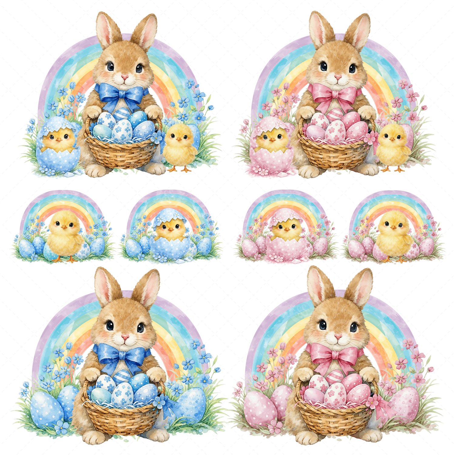 Bunny & Chick Easter Bundle - Payhip