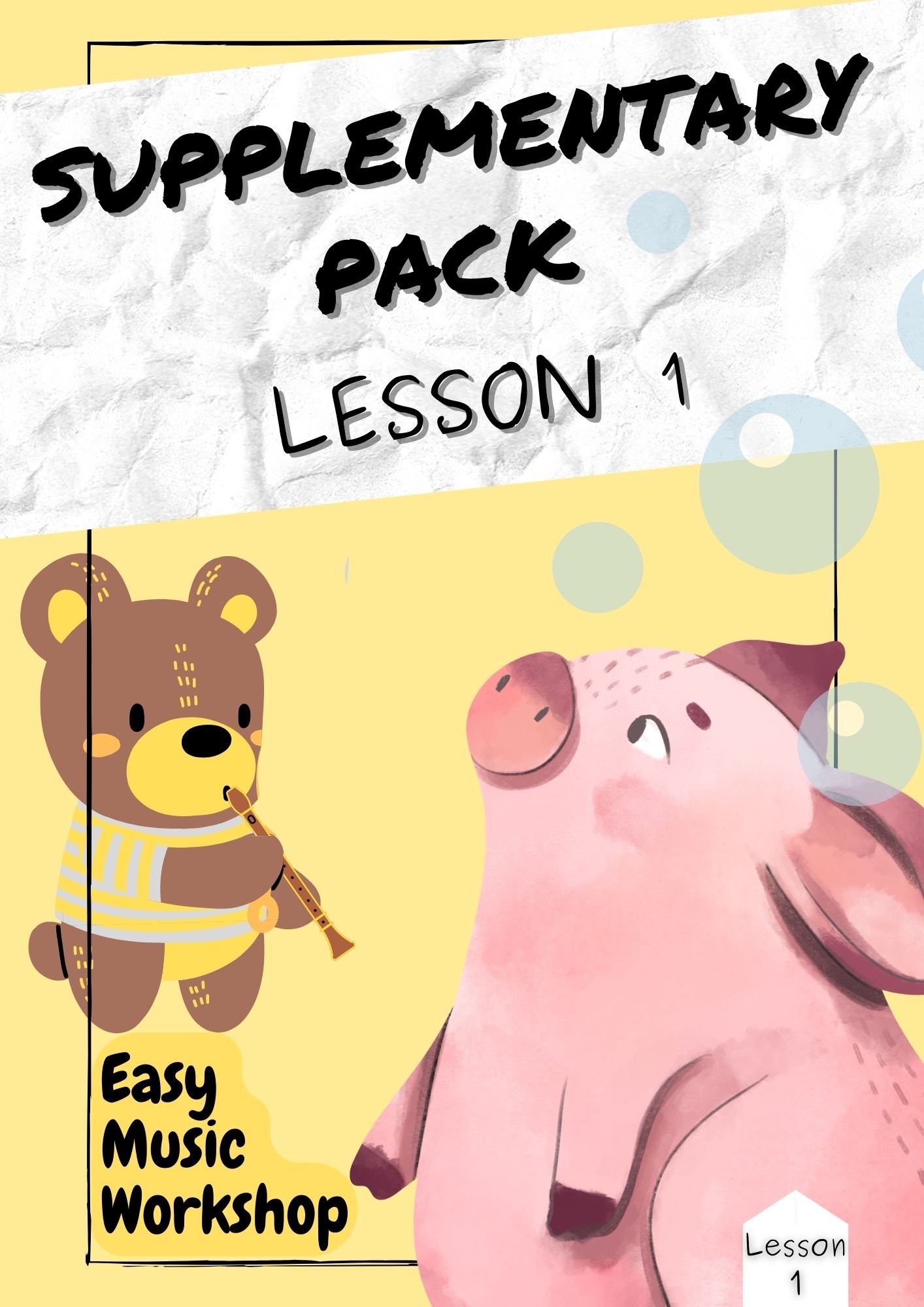 Beginner Recorder Supplementary: Lesson 1 Holding & Blowing Into Your ...