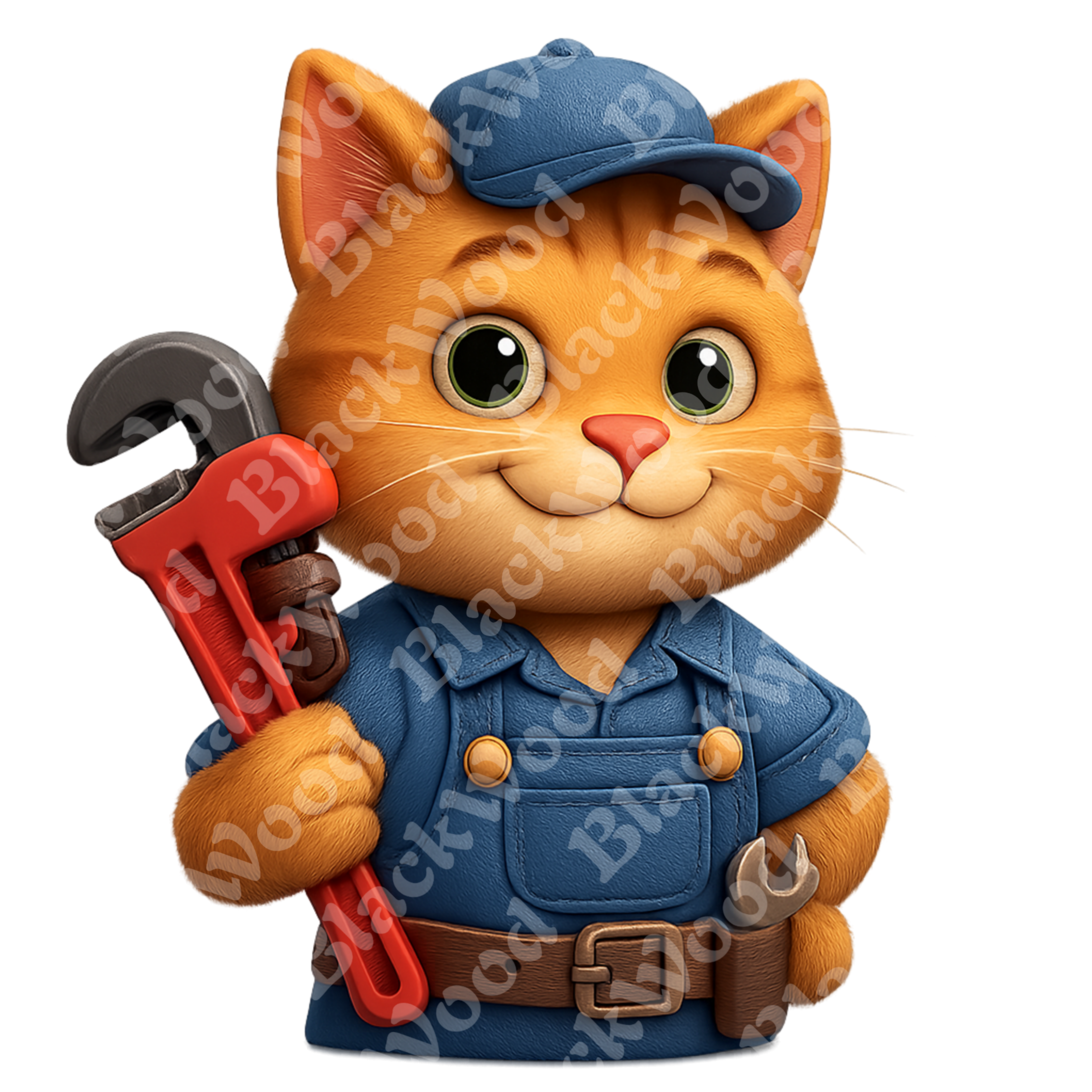 Cool Cat - Plumber - Payhip