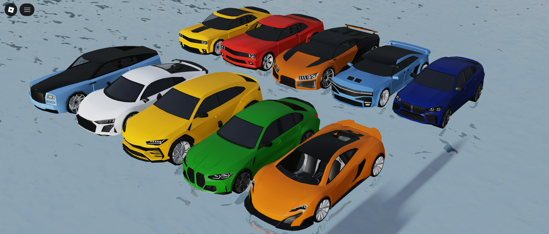 Low Poly 10 Cars Pack – Roblox City Vehicle Collection
