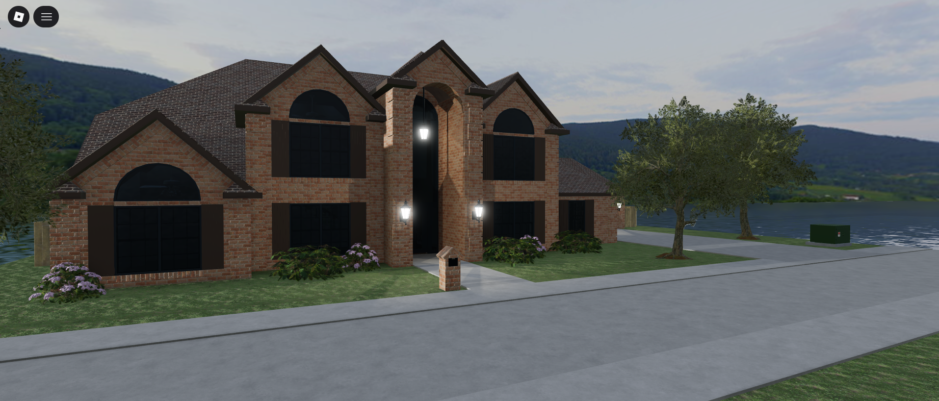 FREE Modern House – Roblox 2 Floor Home with Yard