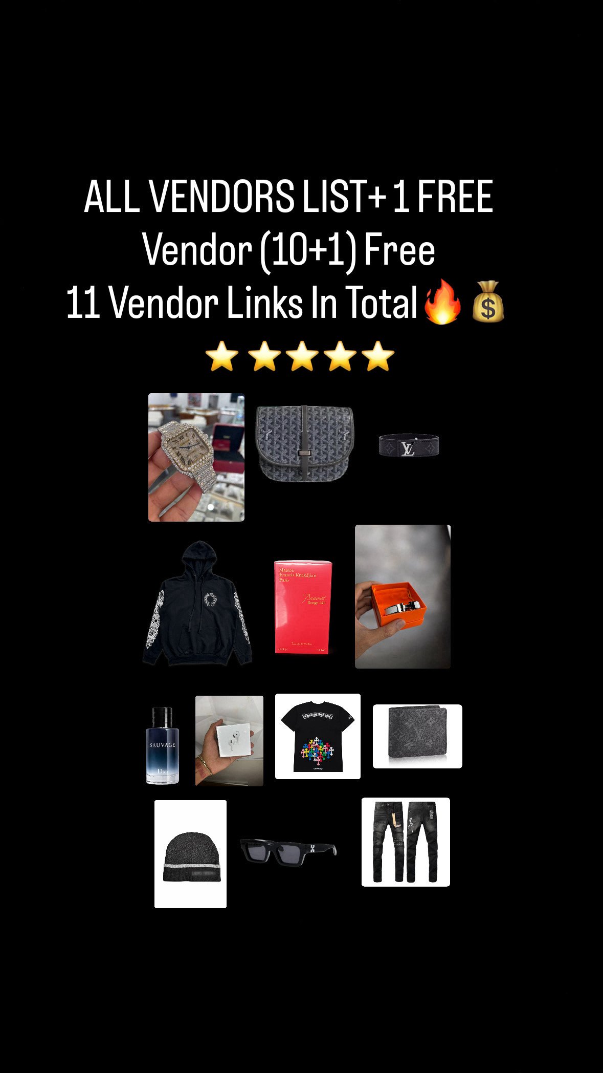 All Vendors 1 FREE LV Beanie Vendor Link - Payhip