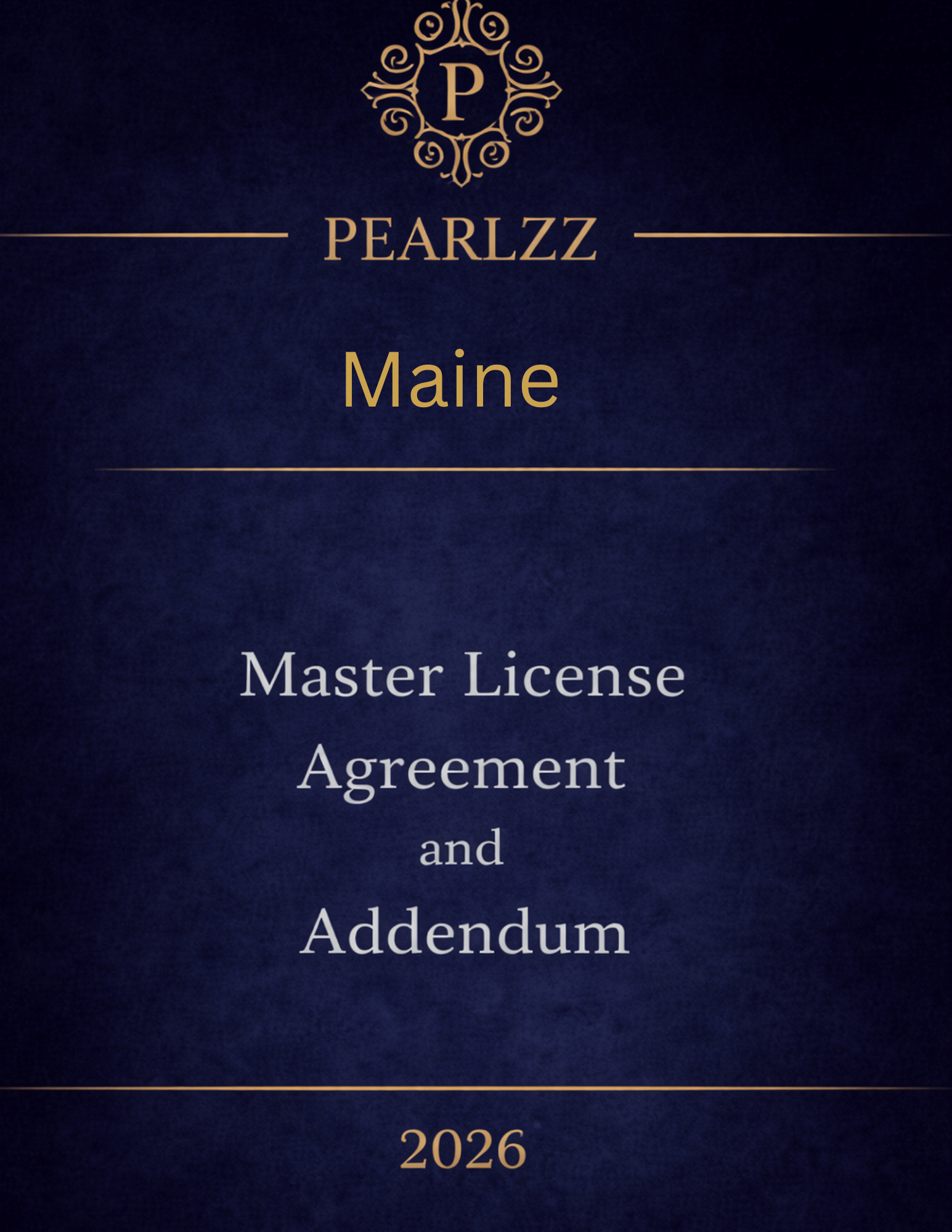 Maine Master License Agreement and State Addendum - Payhip