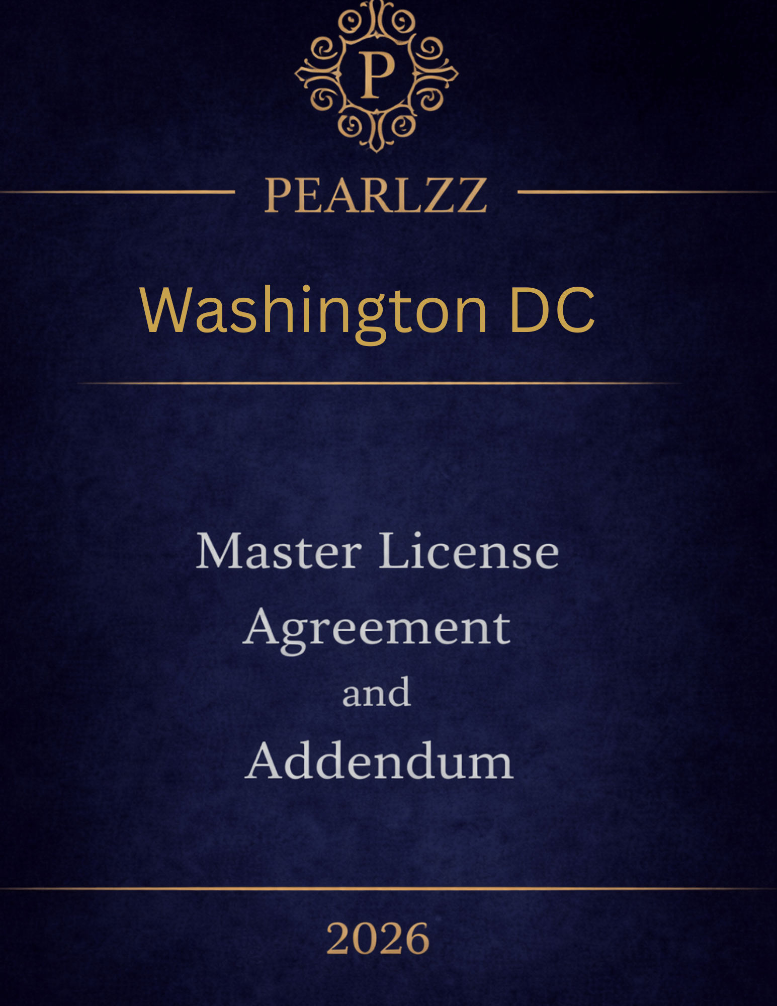 Washington DC Master License Agreement and Federal Addendum - Payhip