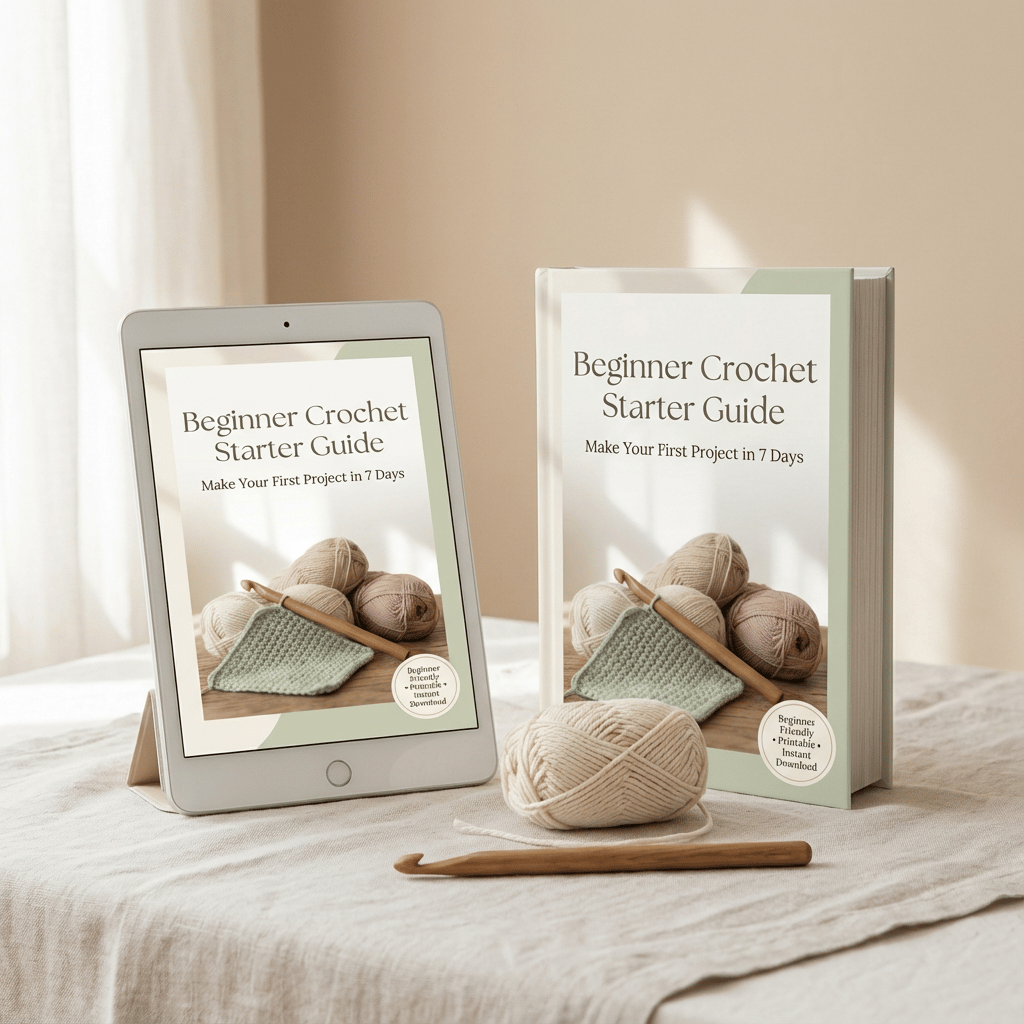 Beginner Crochet Starter Guide – Make Your First Project in 7 Days - Payhip