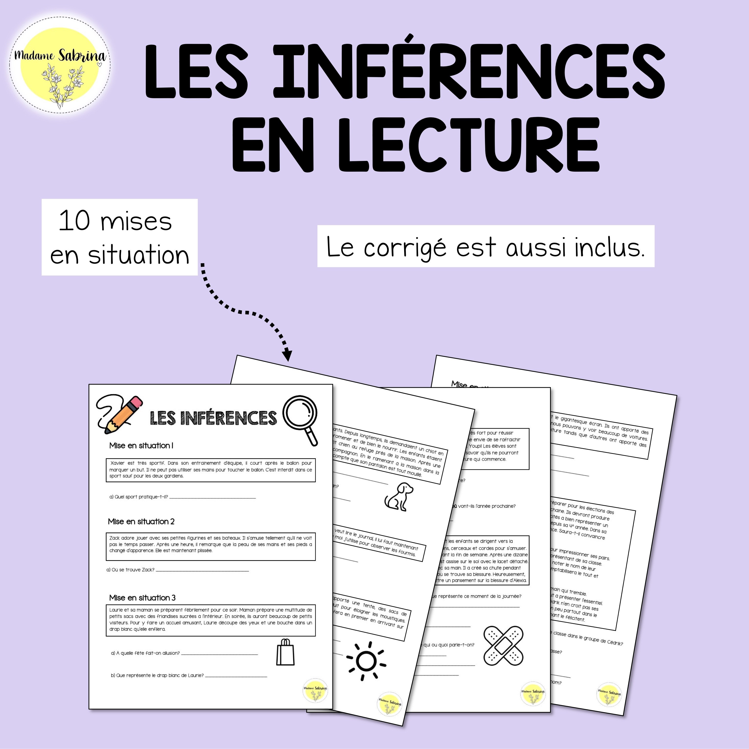 Inférences-Mises en situation - Payhip