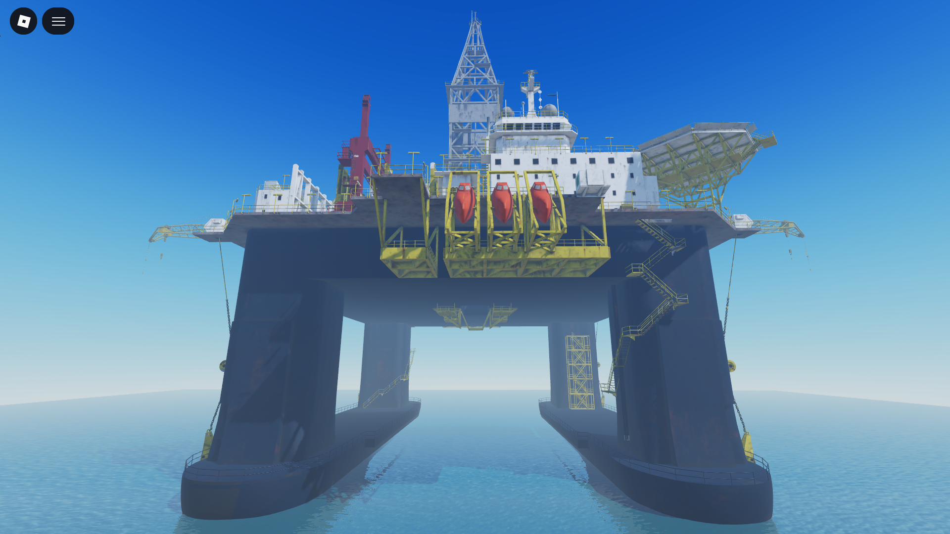 Offshore Oil Rig – Roblox Industrial Asset Model