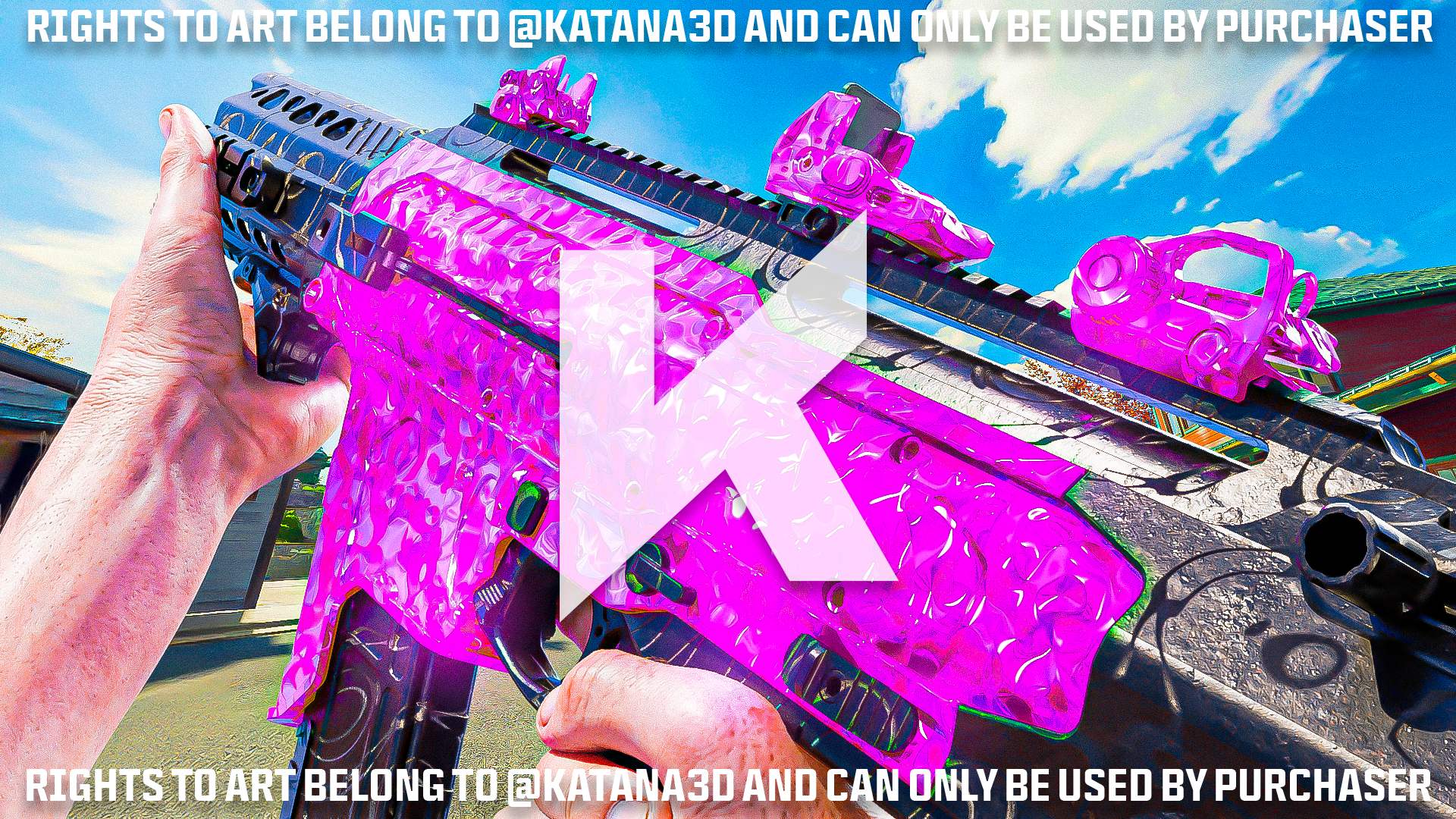 COD/BO7 Thumbnail - Pink Obsidian DS20 Mirage (3 Versions) - Payhip