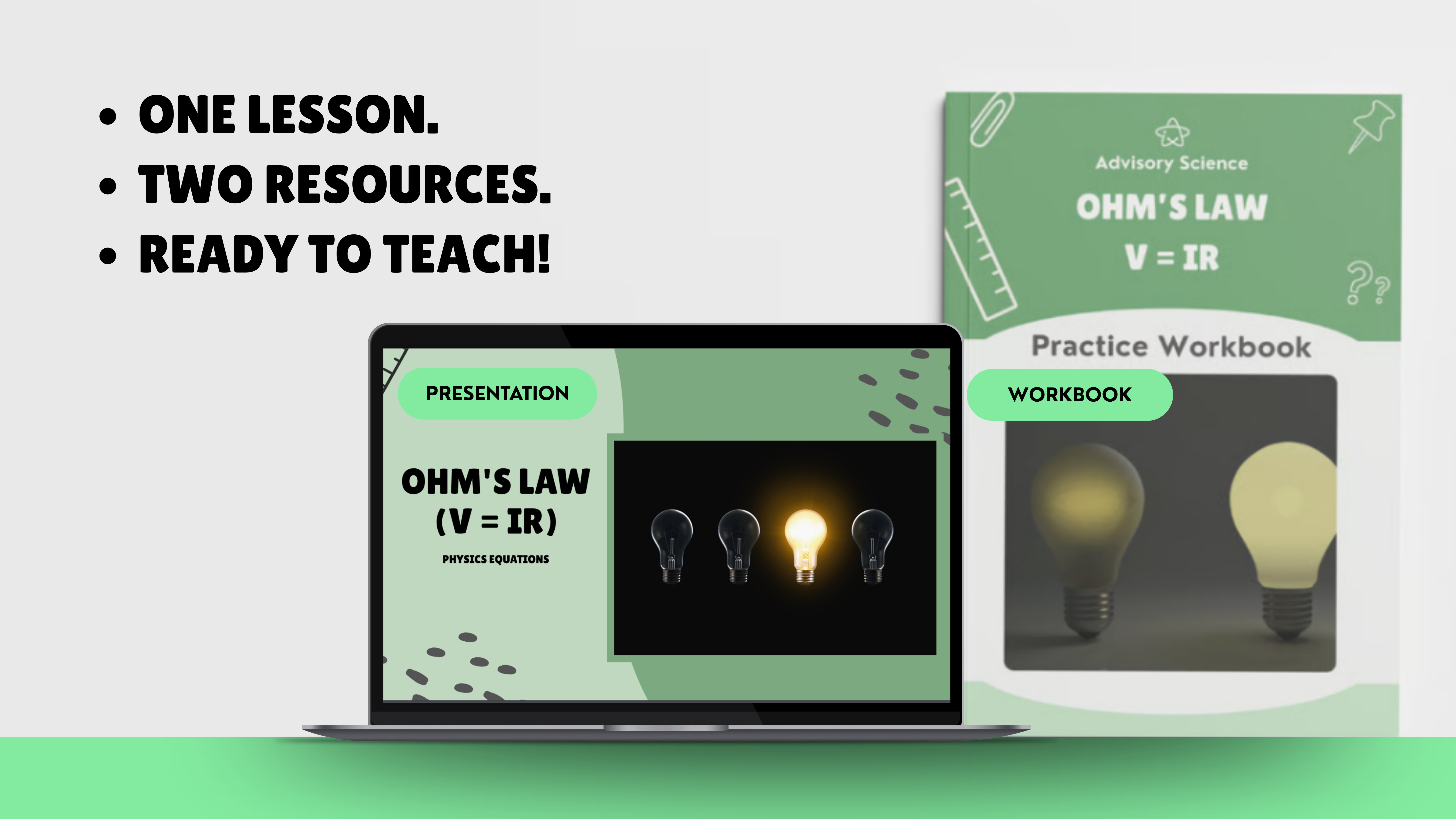 AQA GCSE Physics: Ohm's Law | Lesson Presentation Calculations Workbook