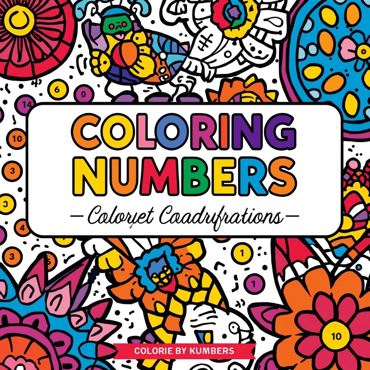 Relax & Color: 50-Page Color by Numbers Coloring Book - Payhip