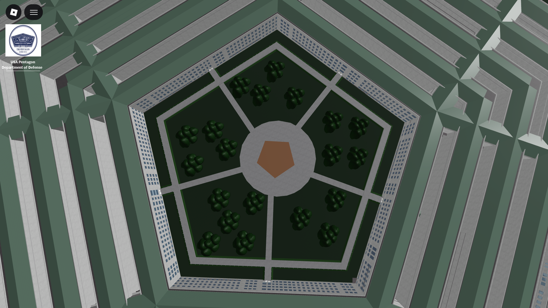 Pentagon Complex – Roblox Government Facility Map with Interactive Systems