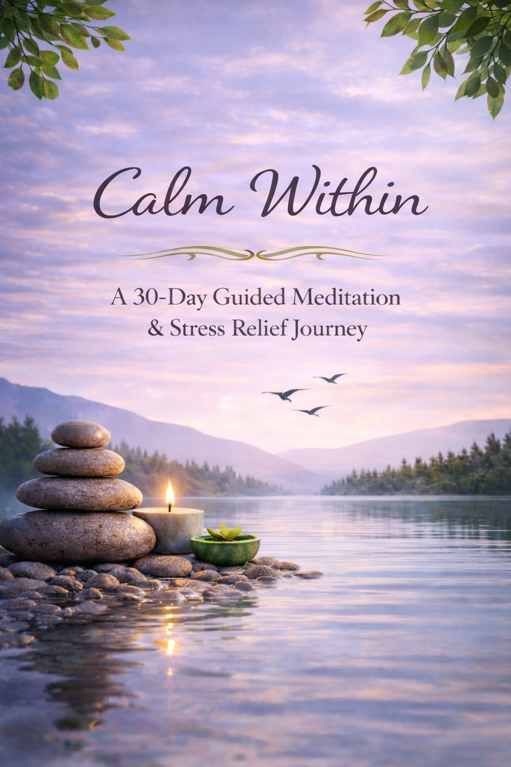 Calm Within: A 30 day Guided Meditation and Stress Relief Journey - Payhip