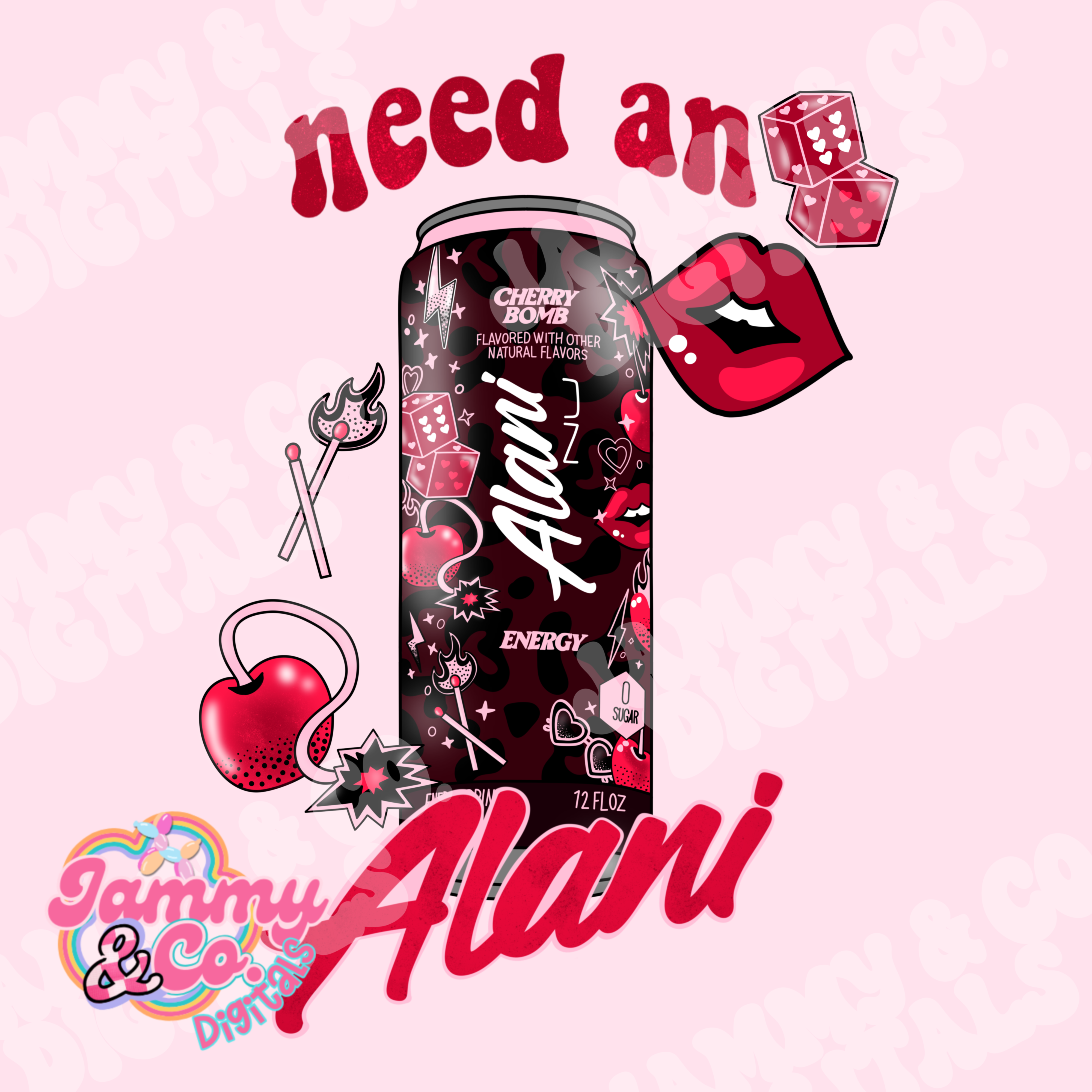 Alani Cherry Bomb PNG - Payhip