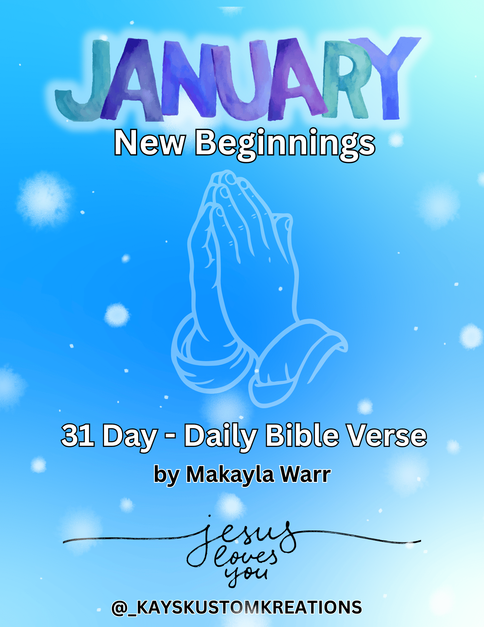 January - Daily Bible Verse - Payhip