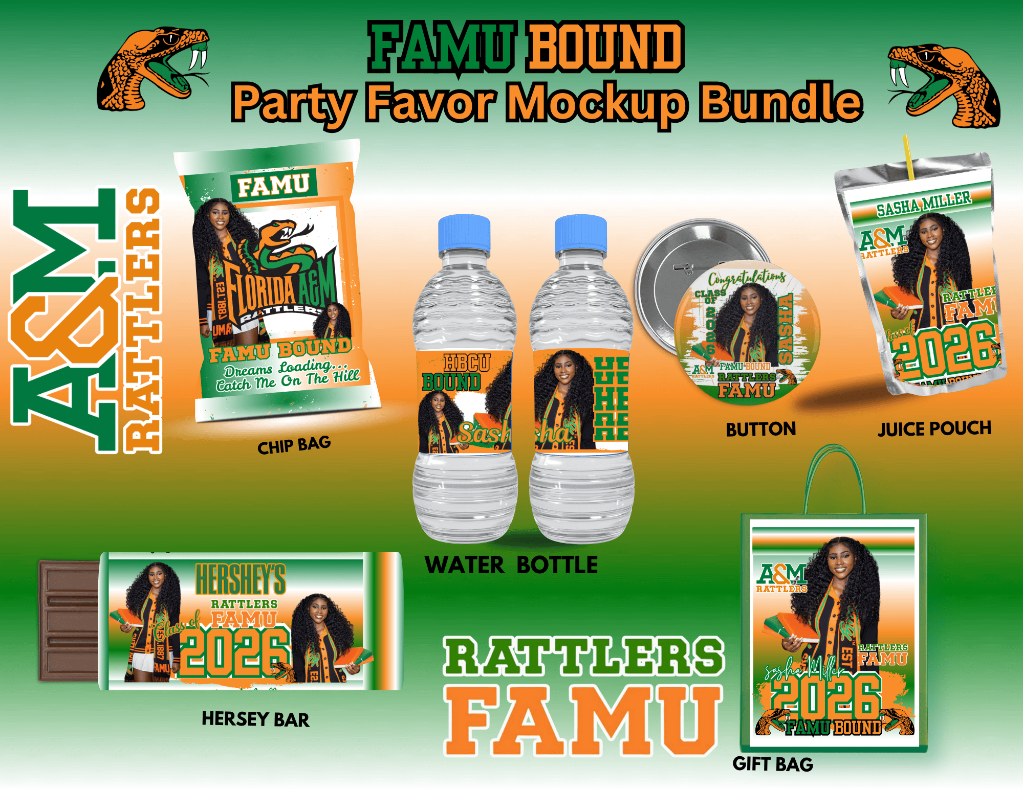 FAMU Bound Party Favor Bundle - Payhip