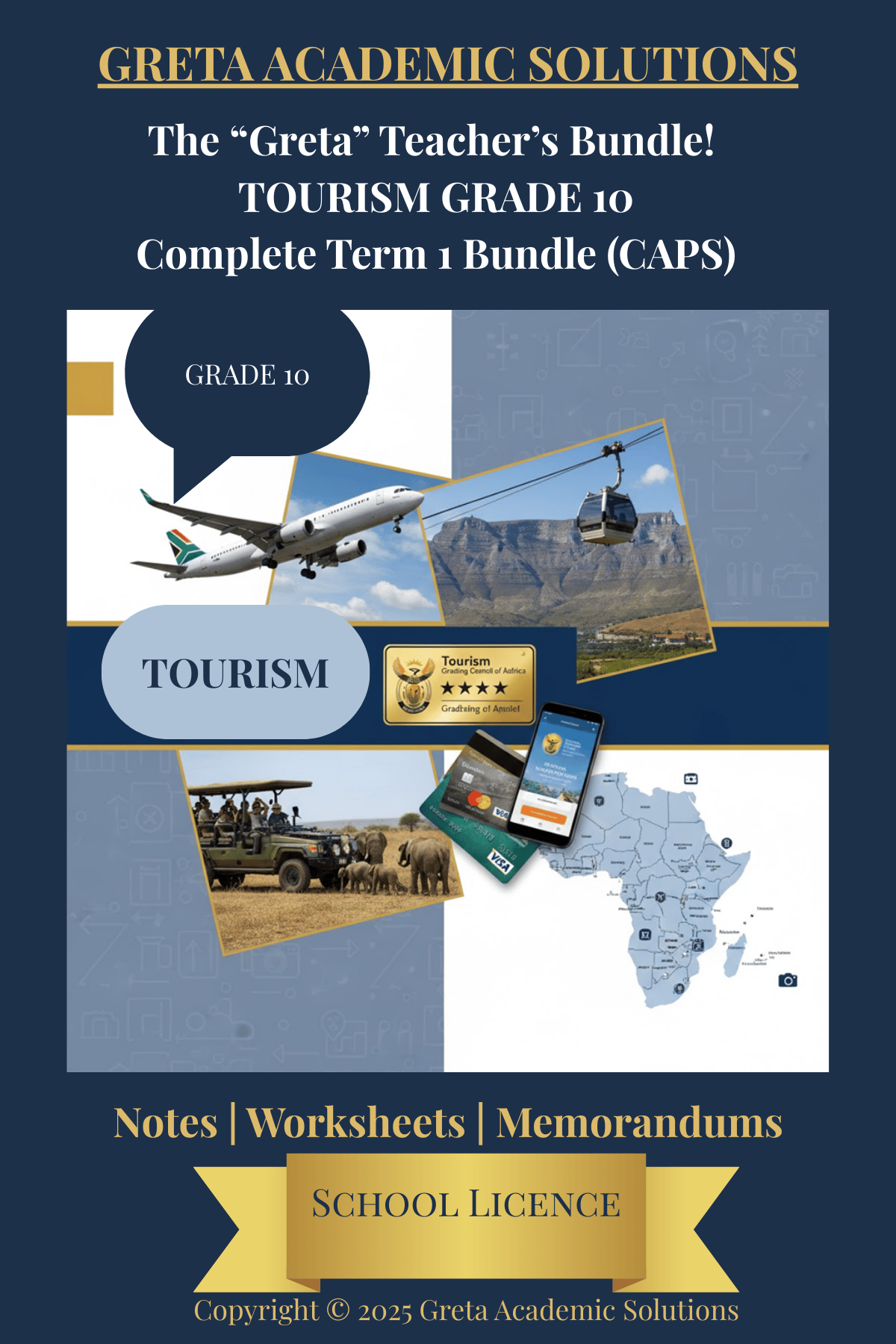 Grade 10 Tourism Term 1 - Greta Teacher Bundle! ( License for more than ...