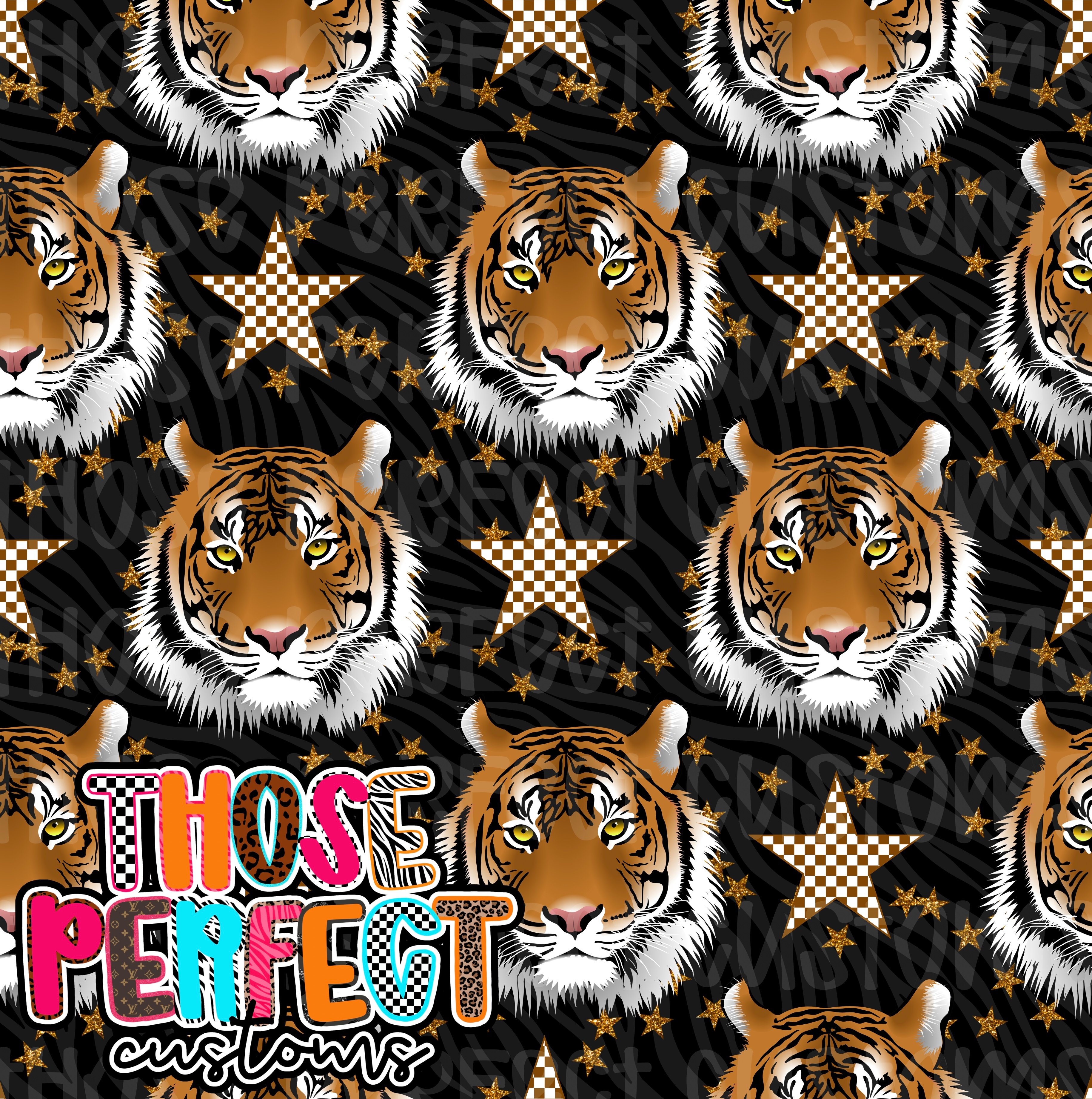 tiger stars seamless - Payhip
