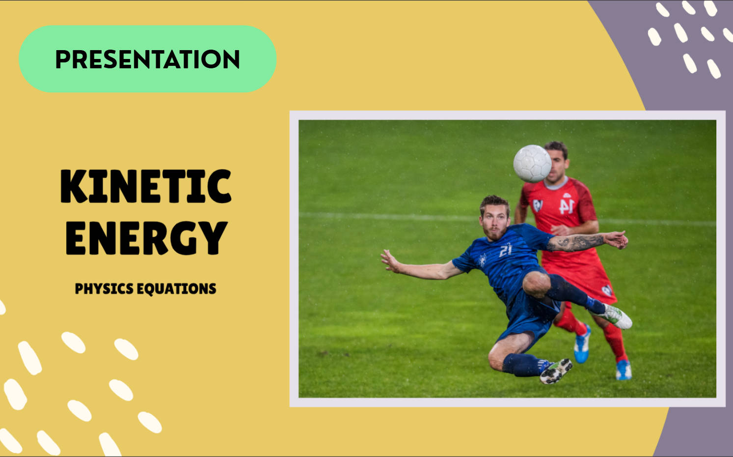 GCSE Physics: Kinetic Energy Calculations Lesson Presentation