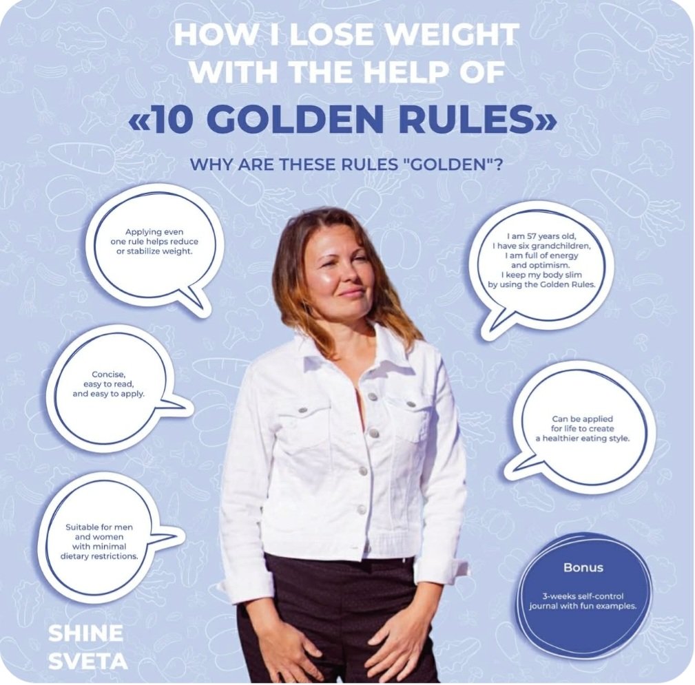 How I Lost Weight With The Help Of 10 Golden Rules - Payhip