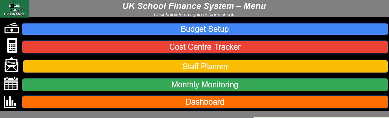 UK School Budget Template in Excel - Payhip