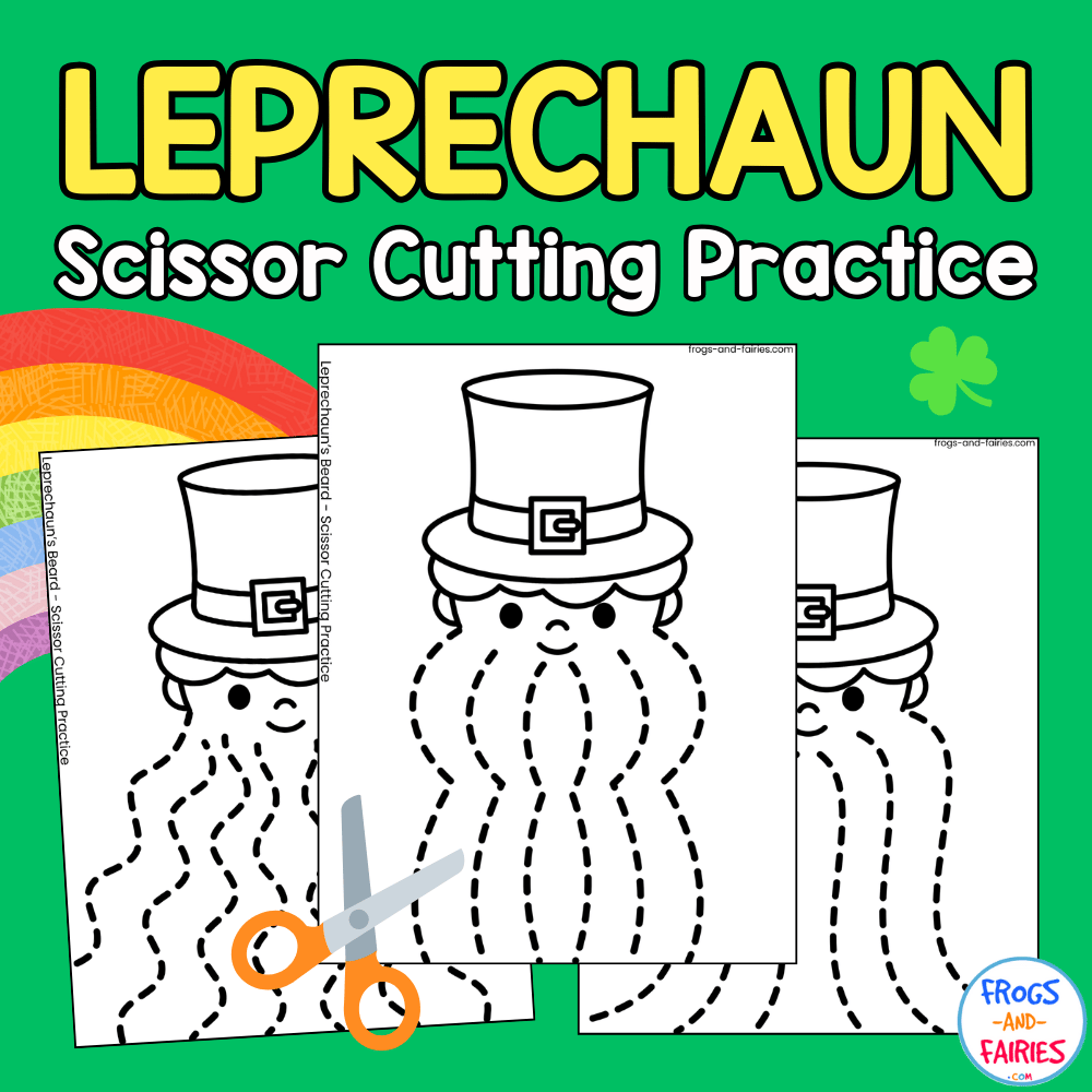 St. Patrick’s Day Cutting Worksheets | Boost Fine Motor Skills with Fun ...