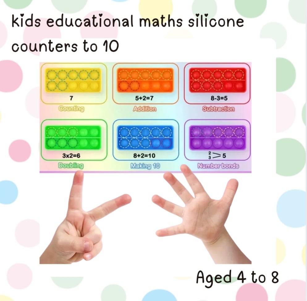 Kids edu silicone pop counters 1 -10 - Payhip