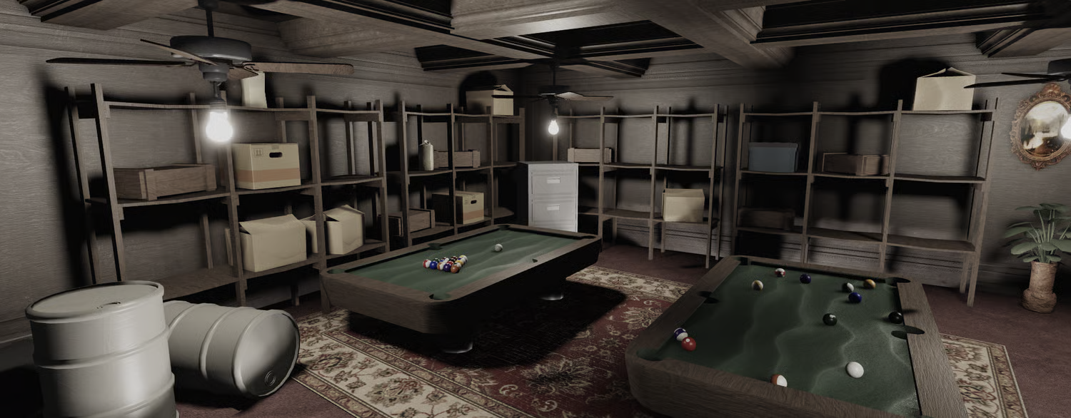 La Primavera Social Club – Roblox Vintage Lounge & Roleplay Interior