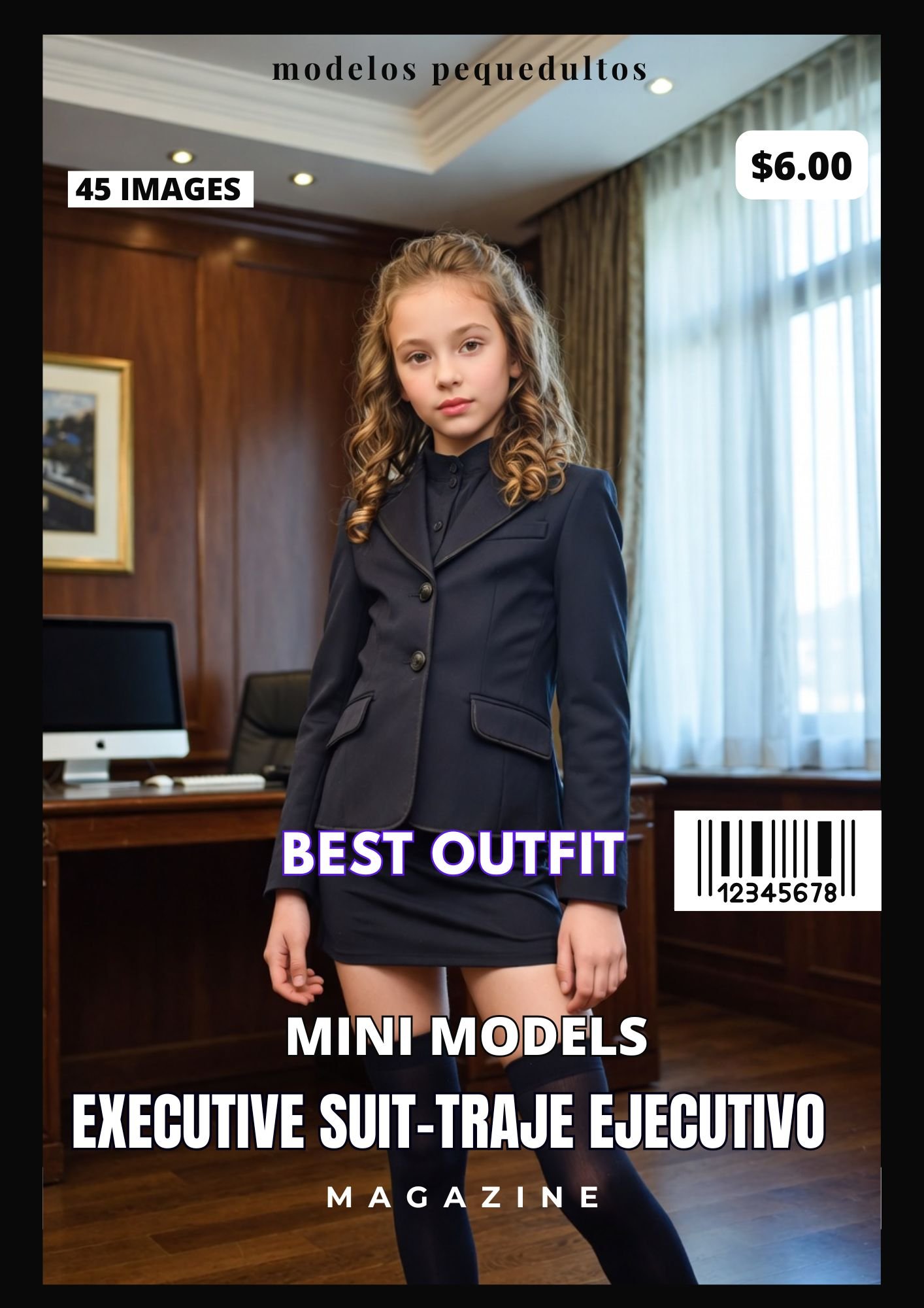 Magazine ejecutive suit mini models - Revista traje ejecutivo mini ...