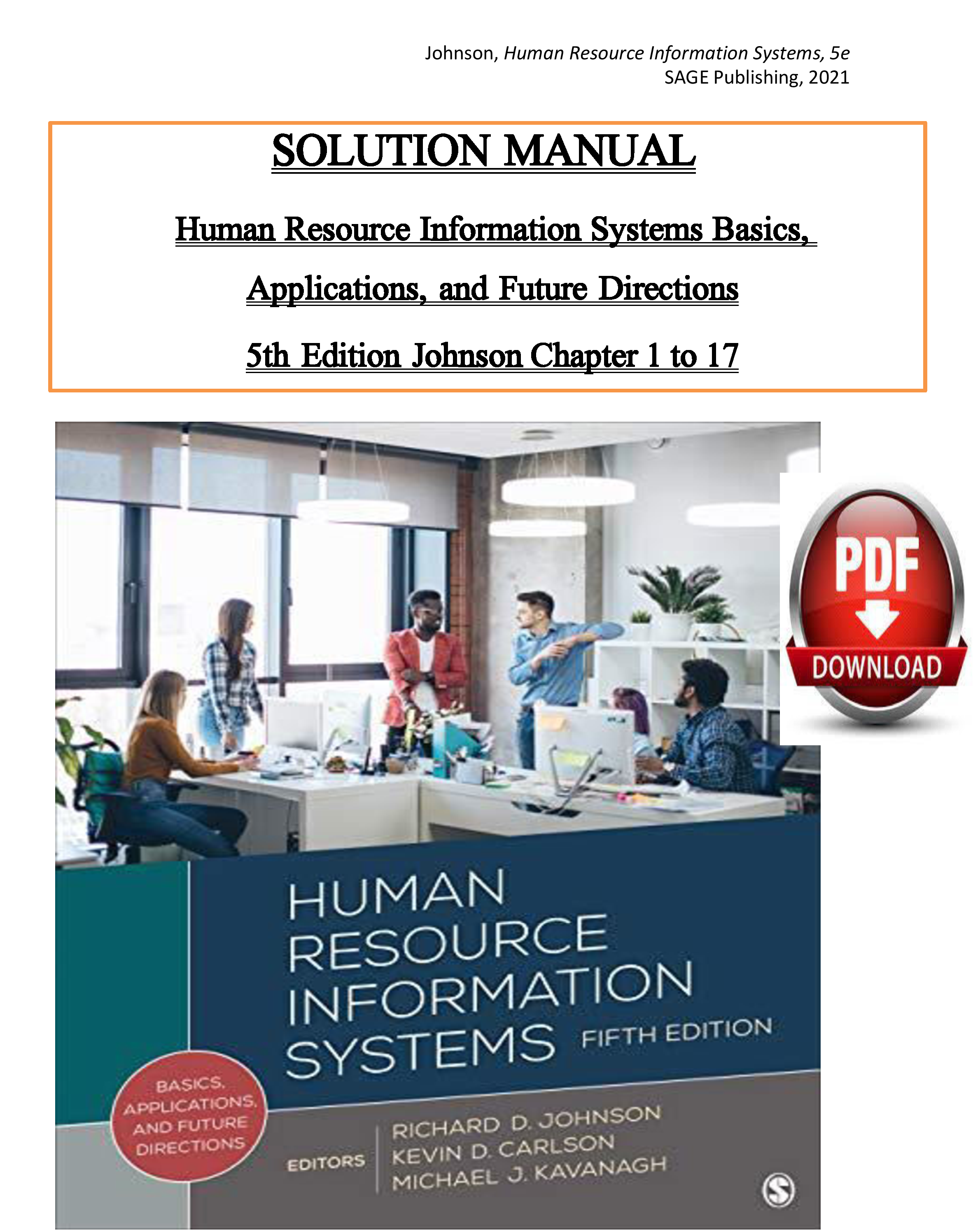 Human Resource Information Systems (HRIS) Study Solutions Guide ...