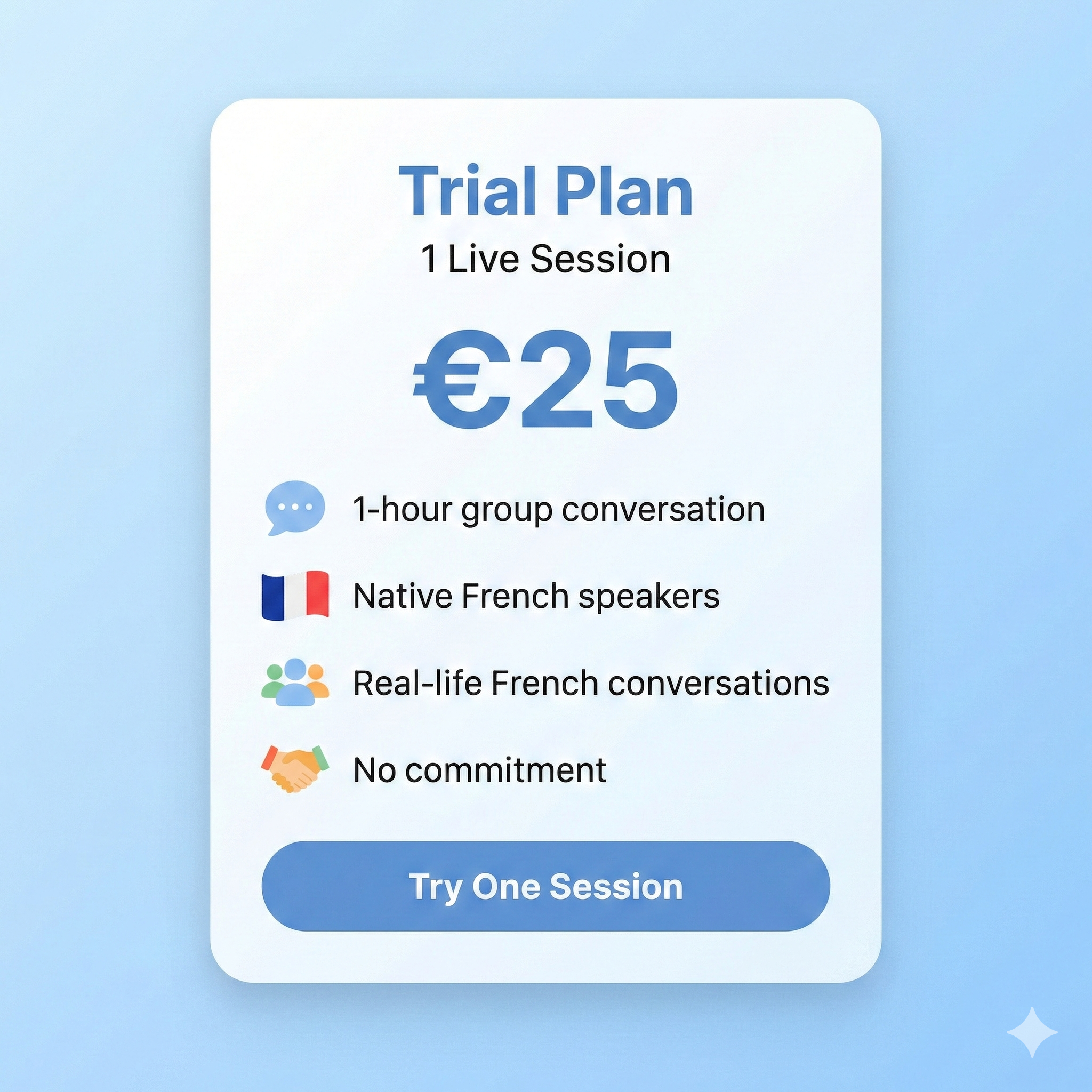French Conversation Group