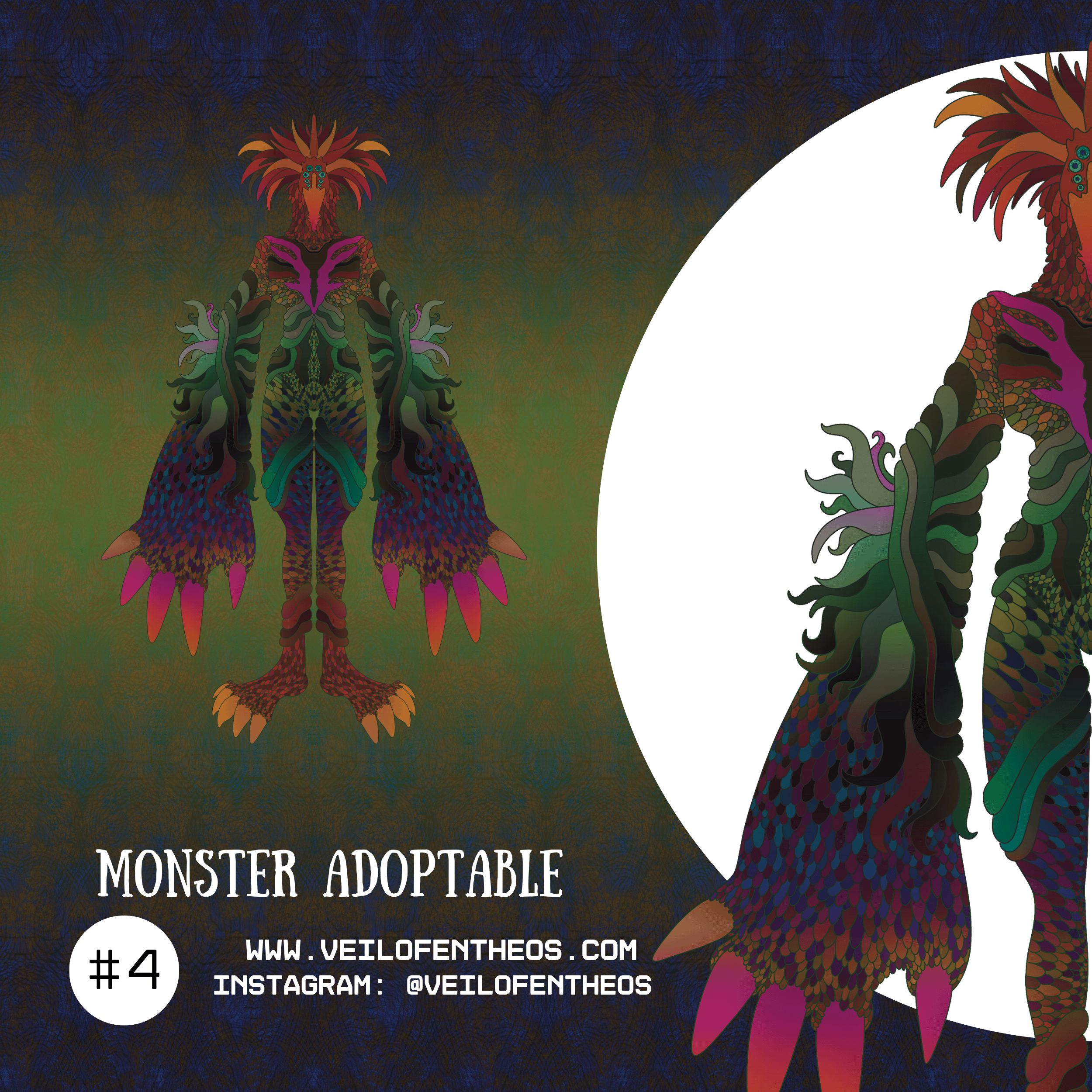 Fantasy Monster Adoptable #4 - Payhip