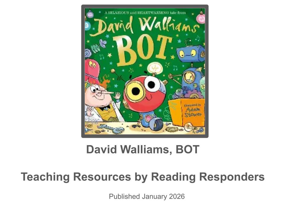 BOT by David Walliams Teaching resource - Payhip