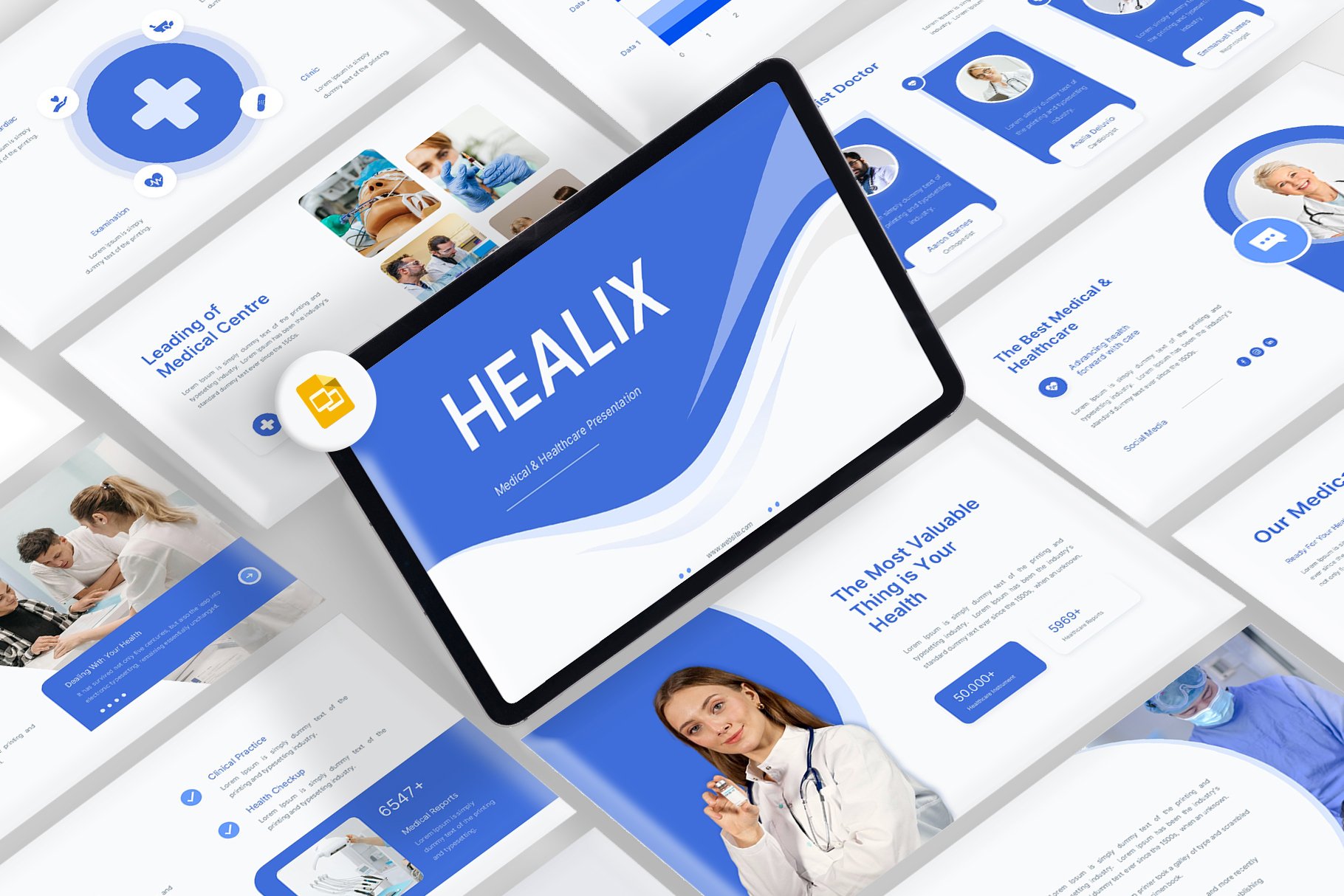 Healix – Medical & Healthcare Google Slides Template - Payhip